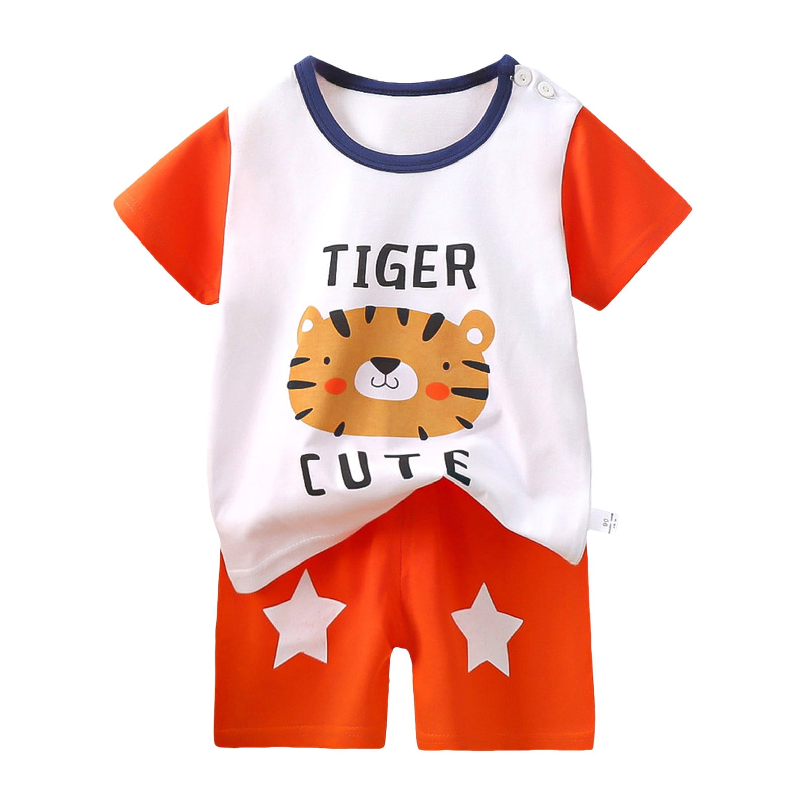 Ccpelsie Toddler Boy Clothes Set Kids Boys Summer Outfits Dinosaur T ...