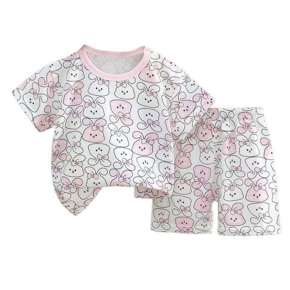 Ccpelsie Toddler Boys Classic Hawaiian Shirt & Elastic Waist Pants Set ...