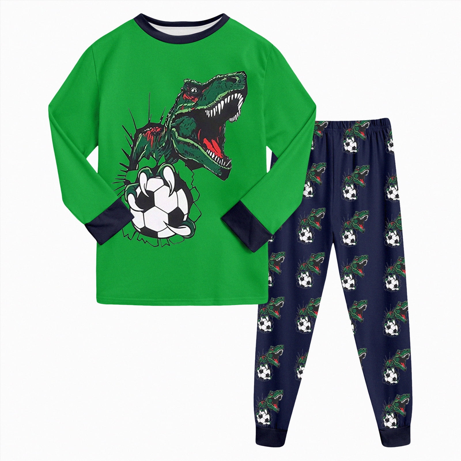 Ccpelsie Toddler Boys Girls Clothes Set Long Raglan Sleeve T-Shirts ...