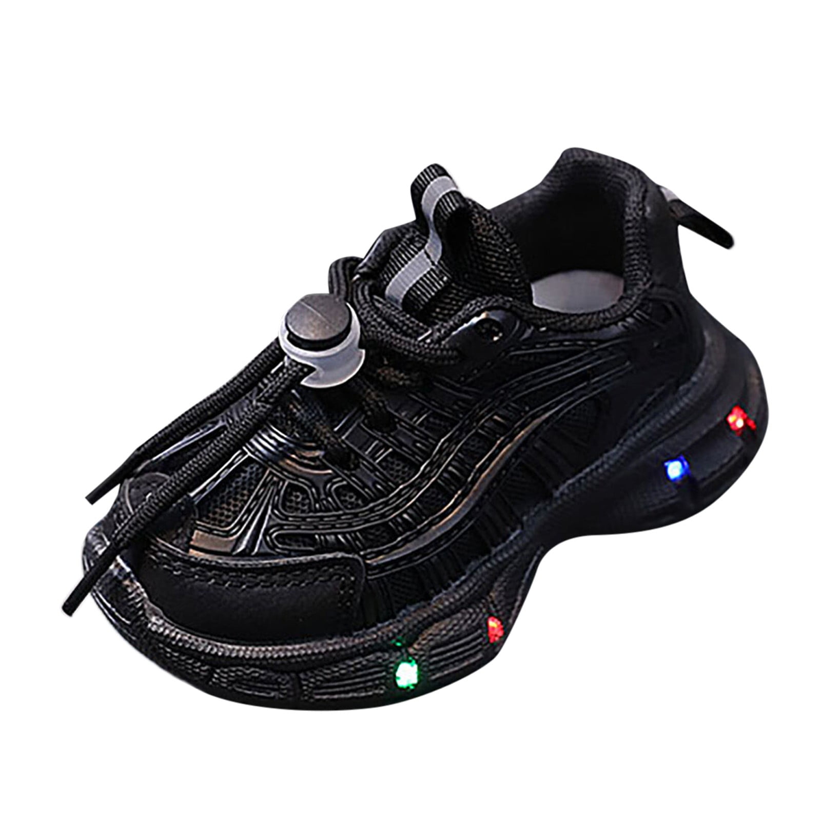 Ccpelsie Toddler Boys Girls Light Up Shoes Little Kids Flashing Led ...
