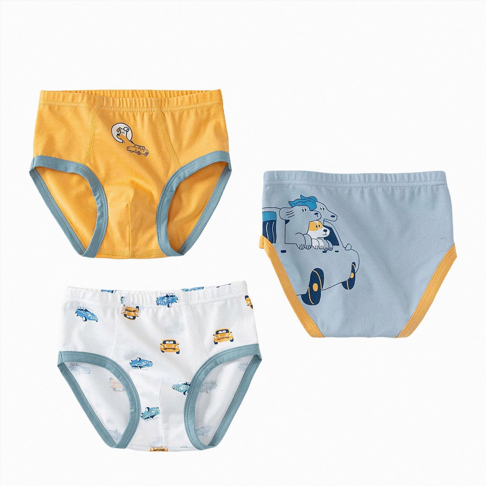 Ccpelsie Toddler Boys Underwear Briefs Comfort with Breathable Fabric ...