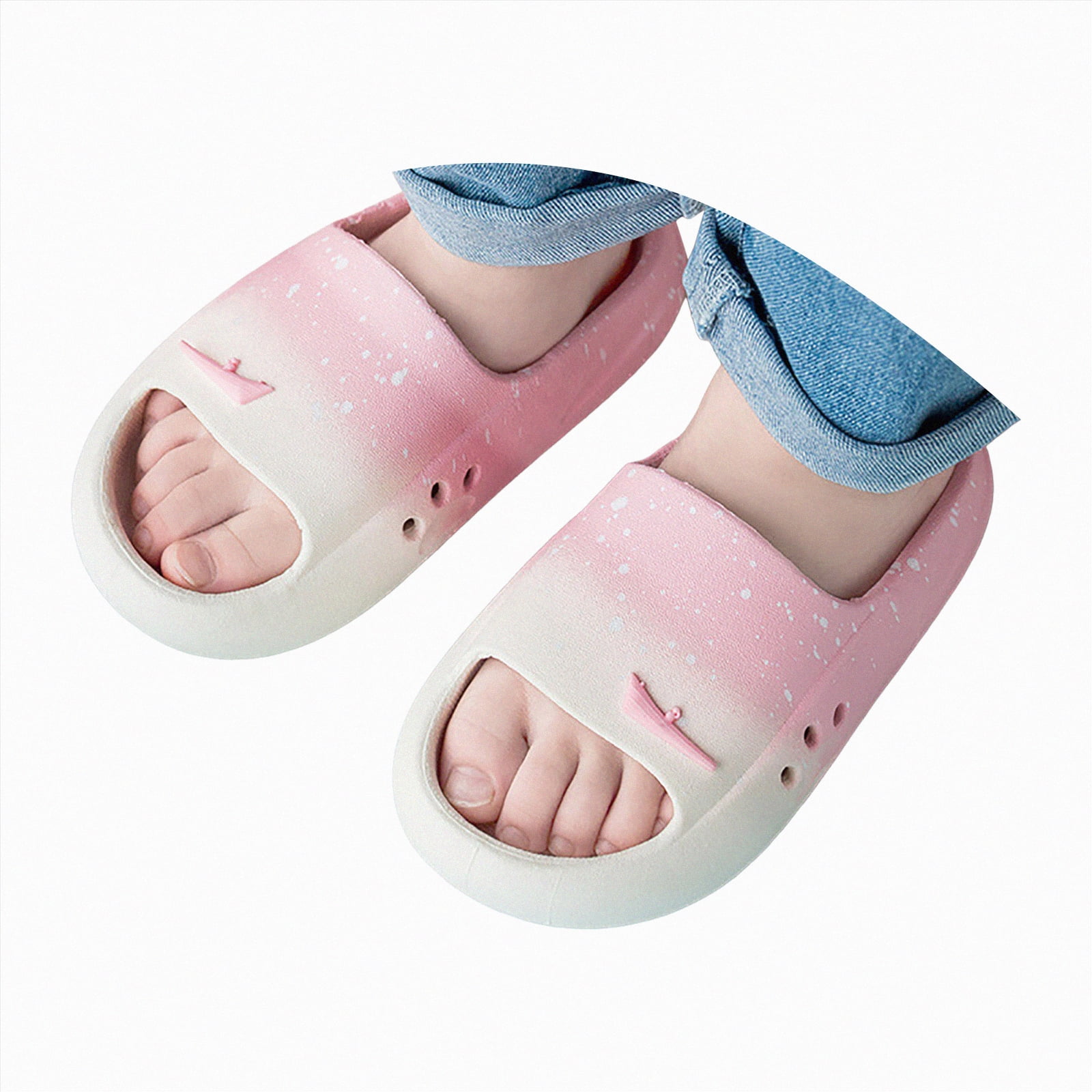 Ccpelsie Toddler Cute Animal Slides Summer Slippers Quick-Dry Beach ...