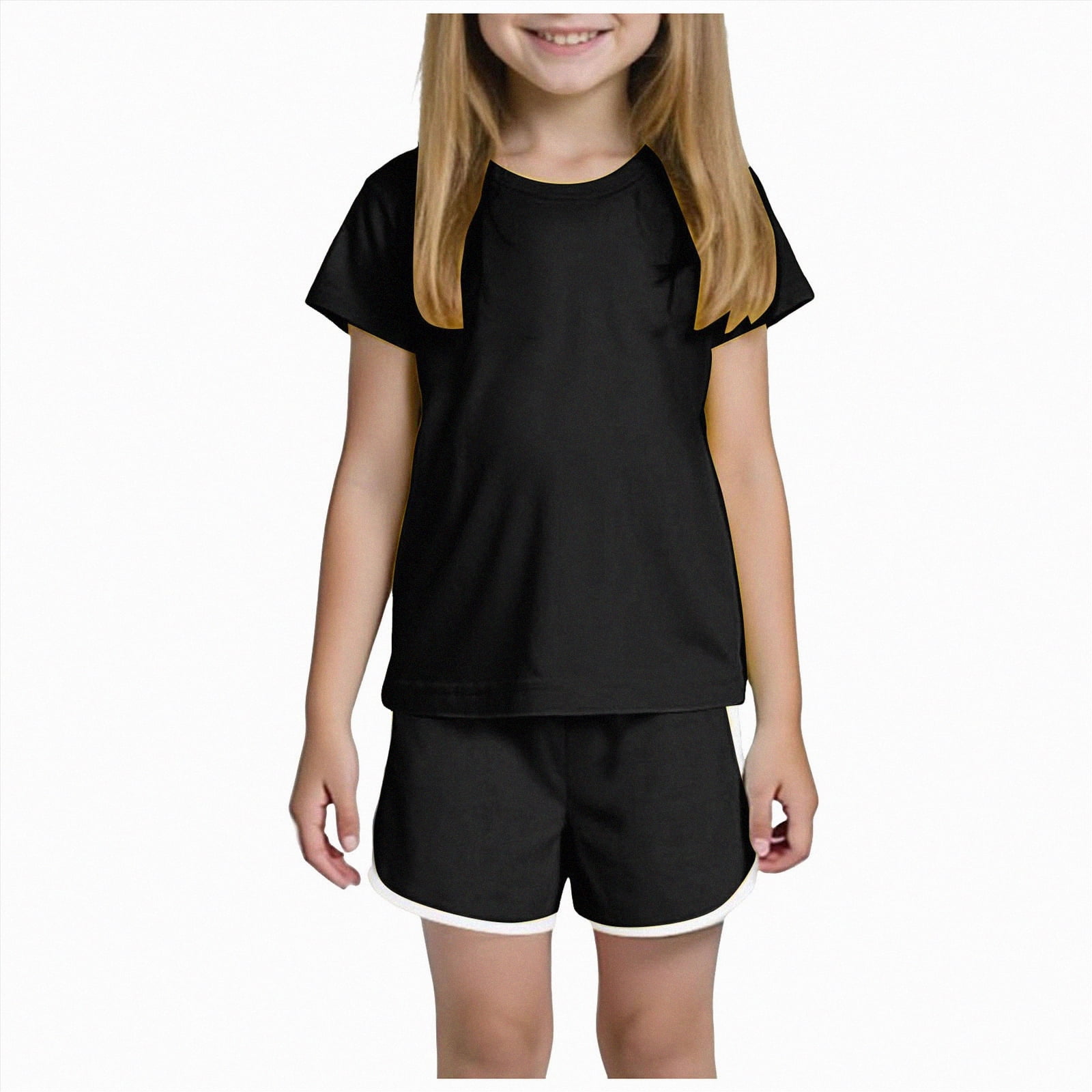 Ccpelsie Toddler Girl Clothes Baby Summer Outfits Sleeveless Halter Top ...