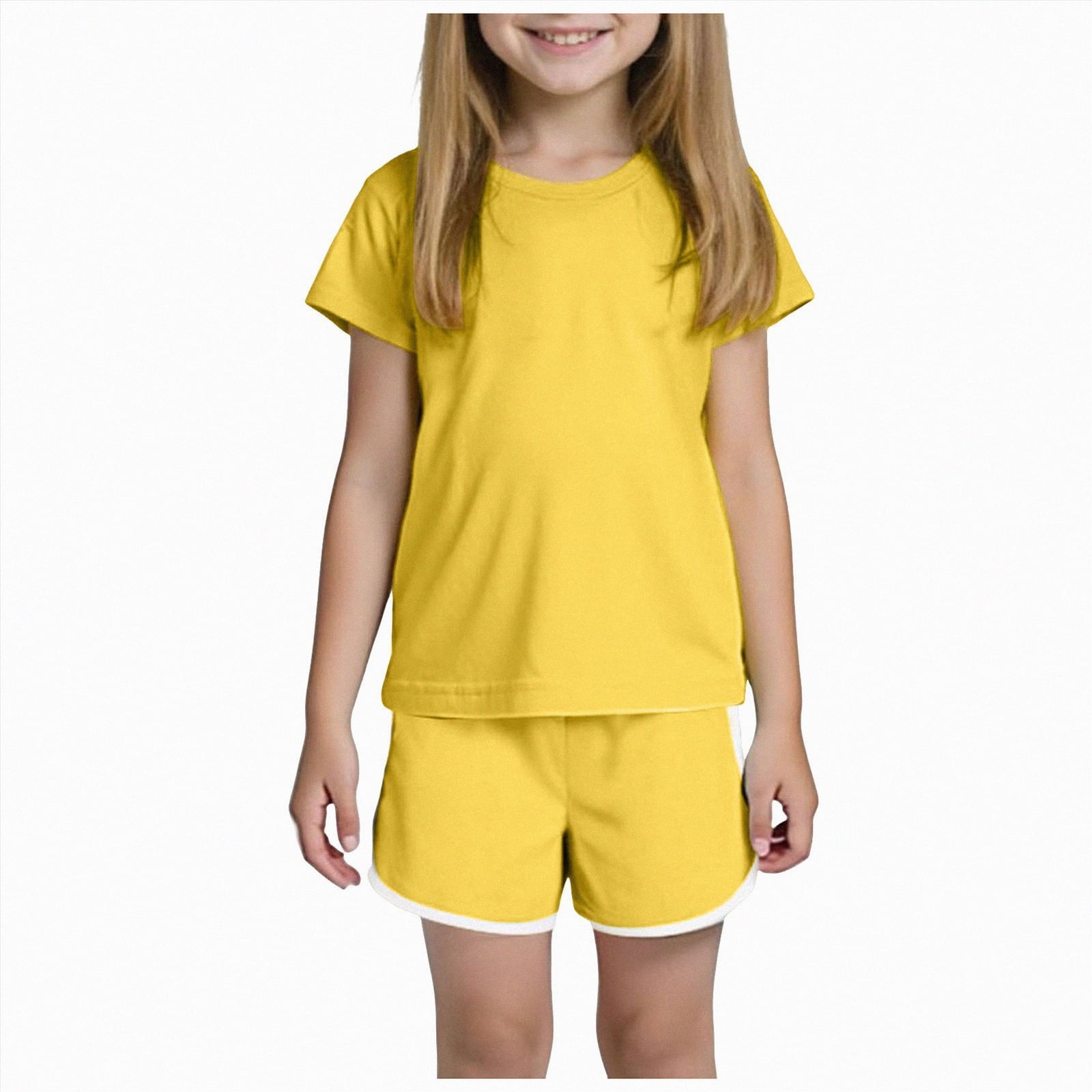 Ccpelsie Toddler Girl Clothes Baby Summer Outfits Sleeveless Halter Top ...