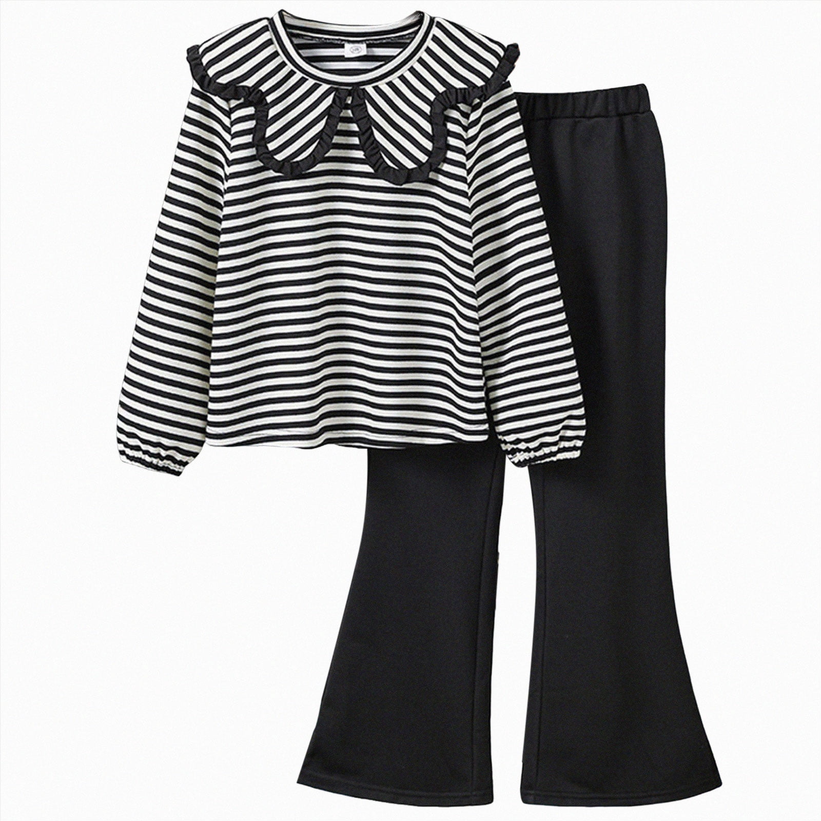 Ccpelsie Toddler Girl Clothes Fall Winter Outfits Floral Shirt Top ...