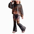 Ccpelsie Toddler Girl Clothes Long Sleeve Crewneck Sweatshirt with Bell ...