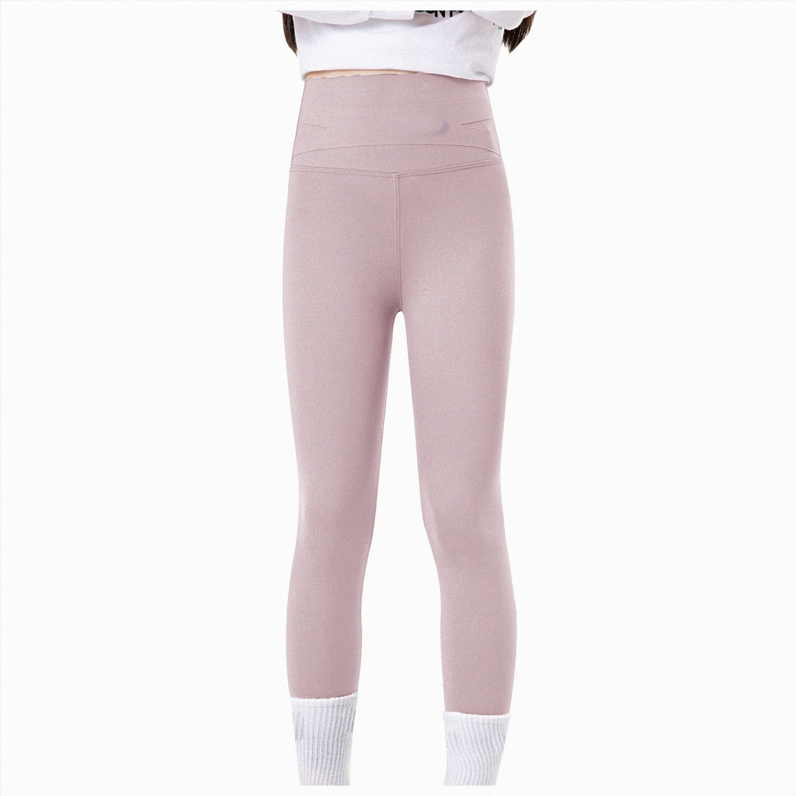 Ccpelsie Toddler Girl's Yoga Pants High Waisted Casual Kids Bell ...