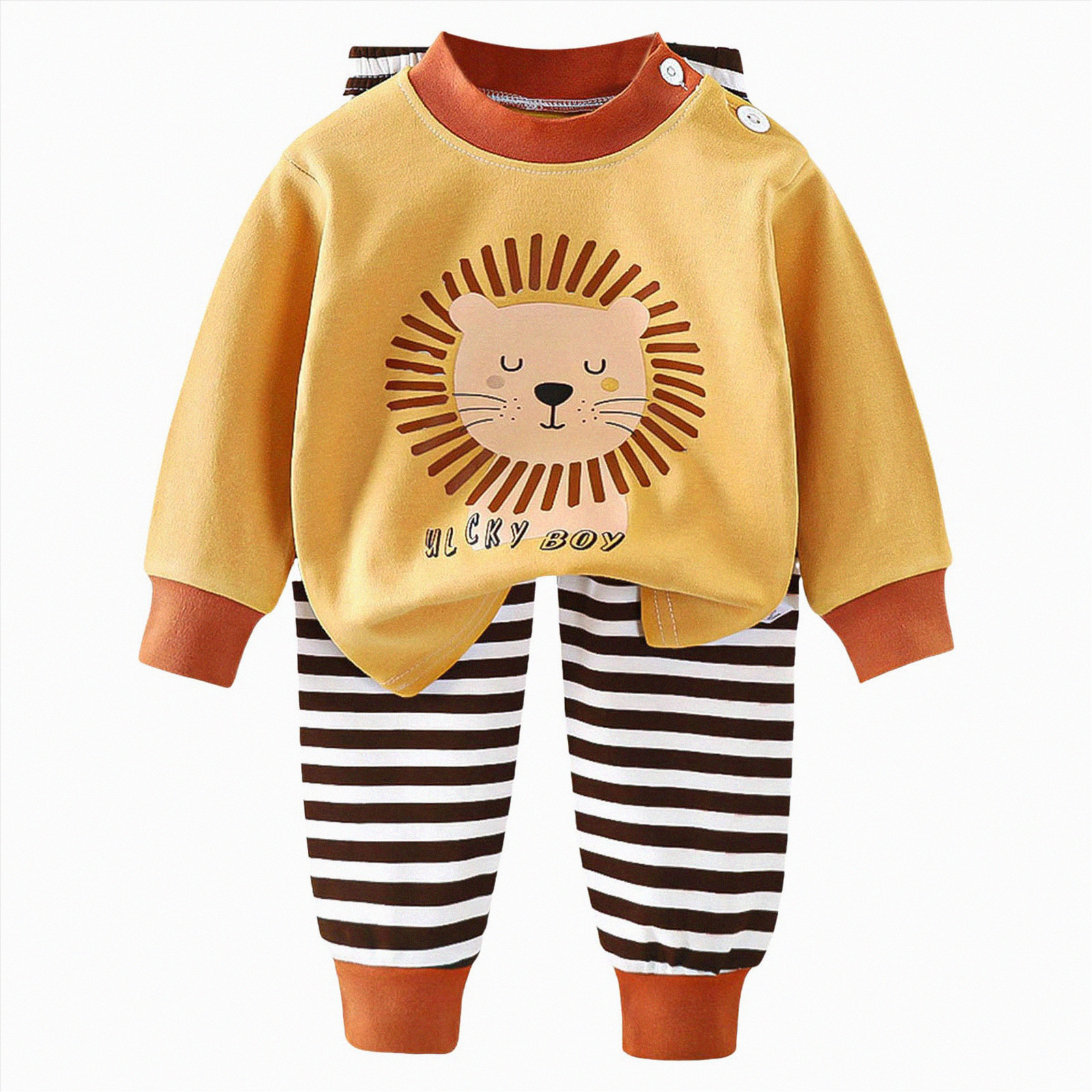 Ccpelsie Toddler Girls Boys Clothes Fall Outfits Baby Pullover Long ...