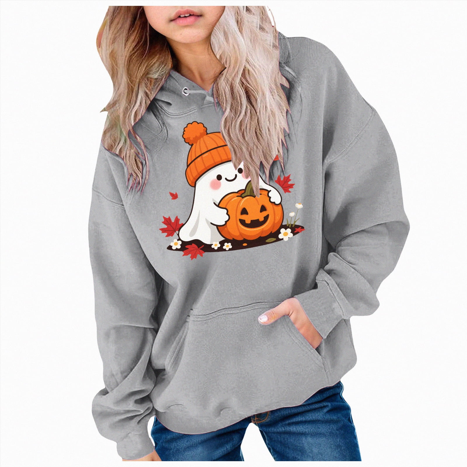 Ccpelsie Toddler Girls Clothes Cool Girl Print Tie Dye Hoodie Pullover ...