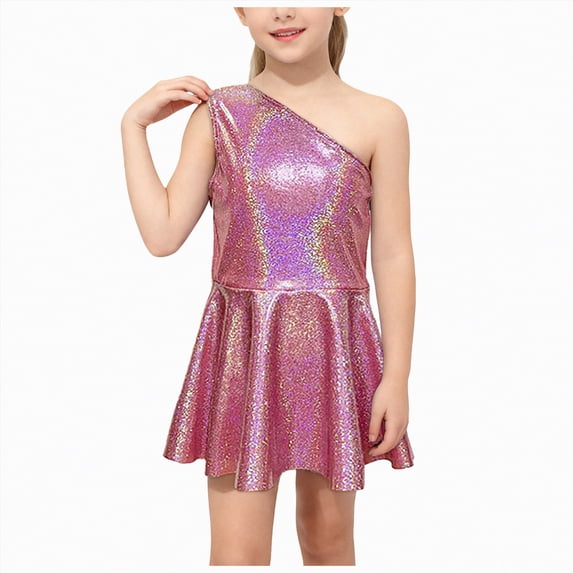 Ccpelsie Toddler Girls Tulle Dress Summer Tutu Puff Flower Sleeve Baby ...