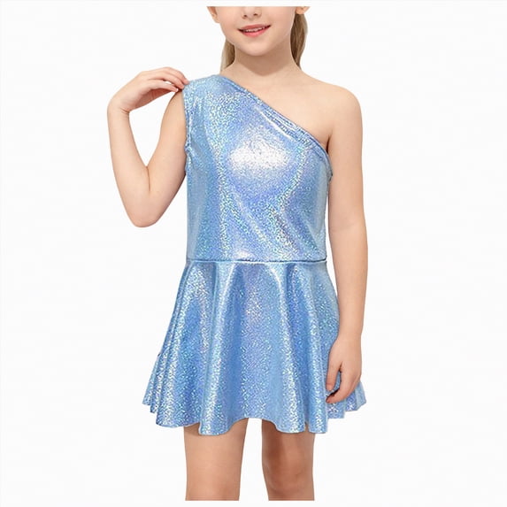 Ccpelsie Toddler Girls Tulle Dress Summer Tutu Puff Flower Sleeve Baby ...