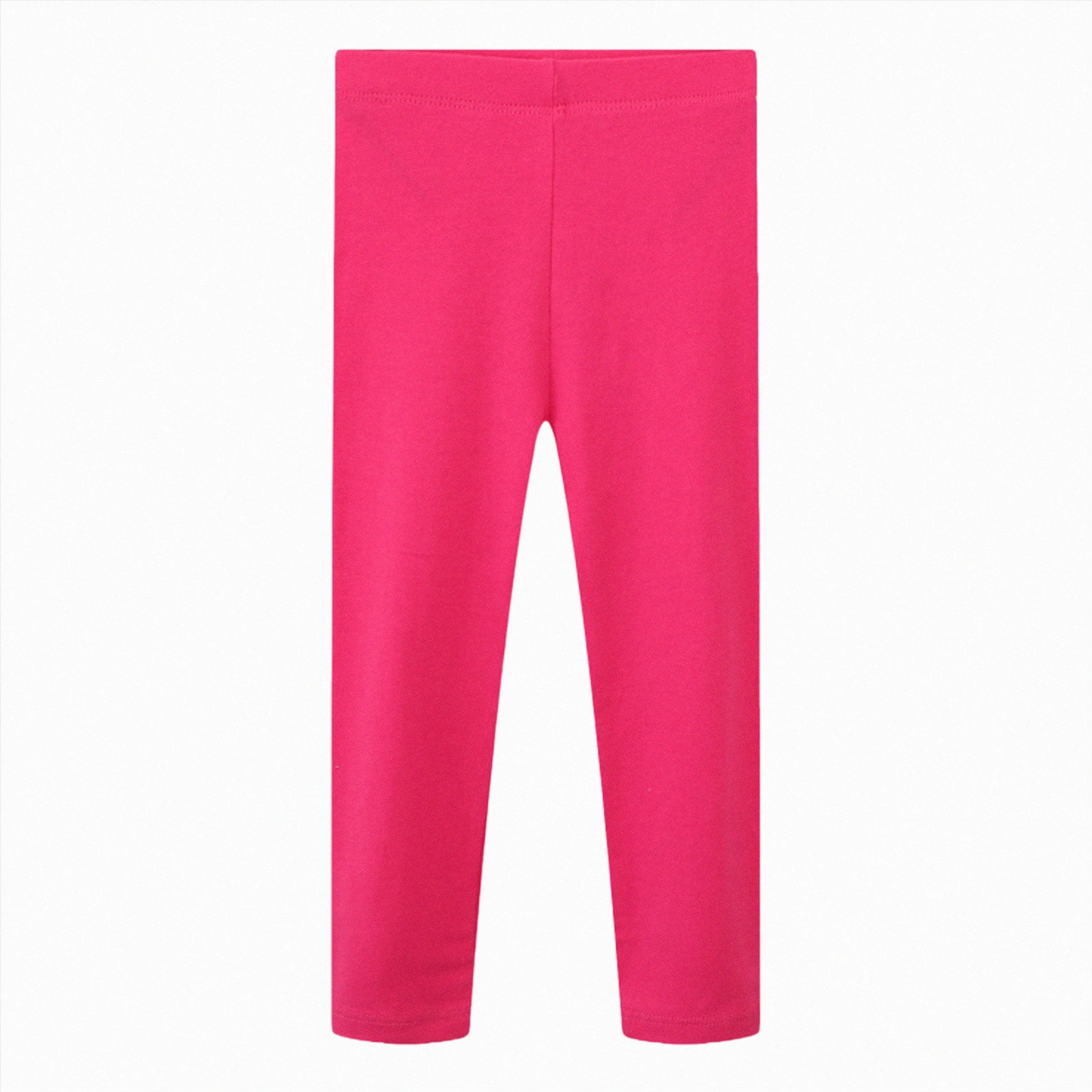 Ccpelsie Toddler and Baby Girls Cotton Leggings Pants Full Length Basic ...