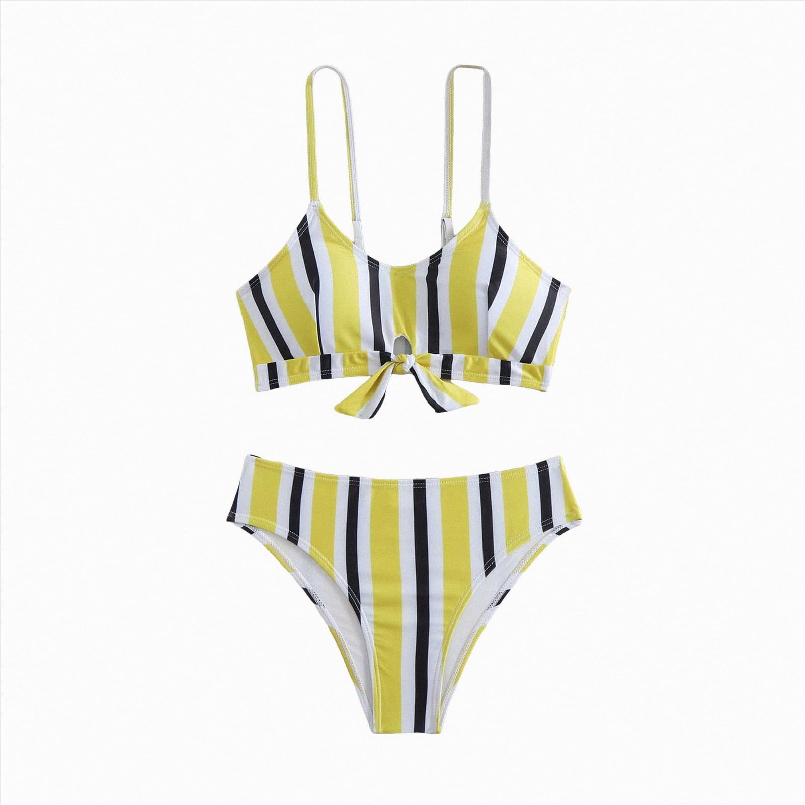 Ccpelsie Women Swimsuit Two Piece Sexy Swimwear Halter String Triangle ...