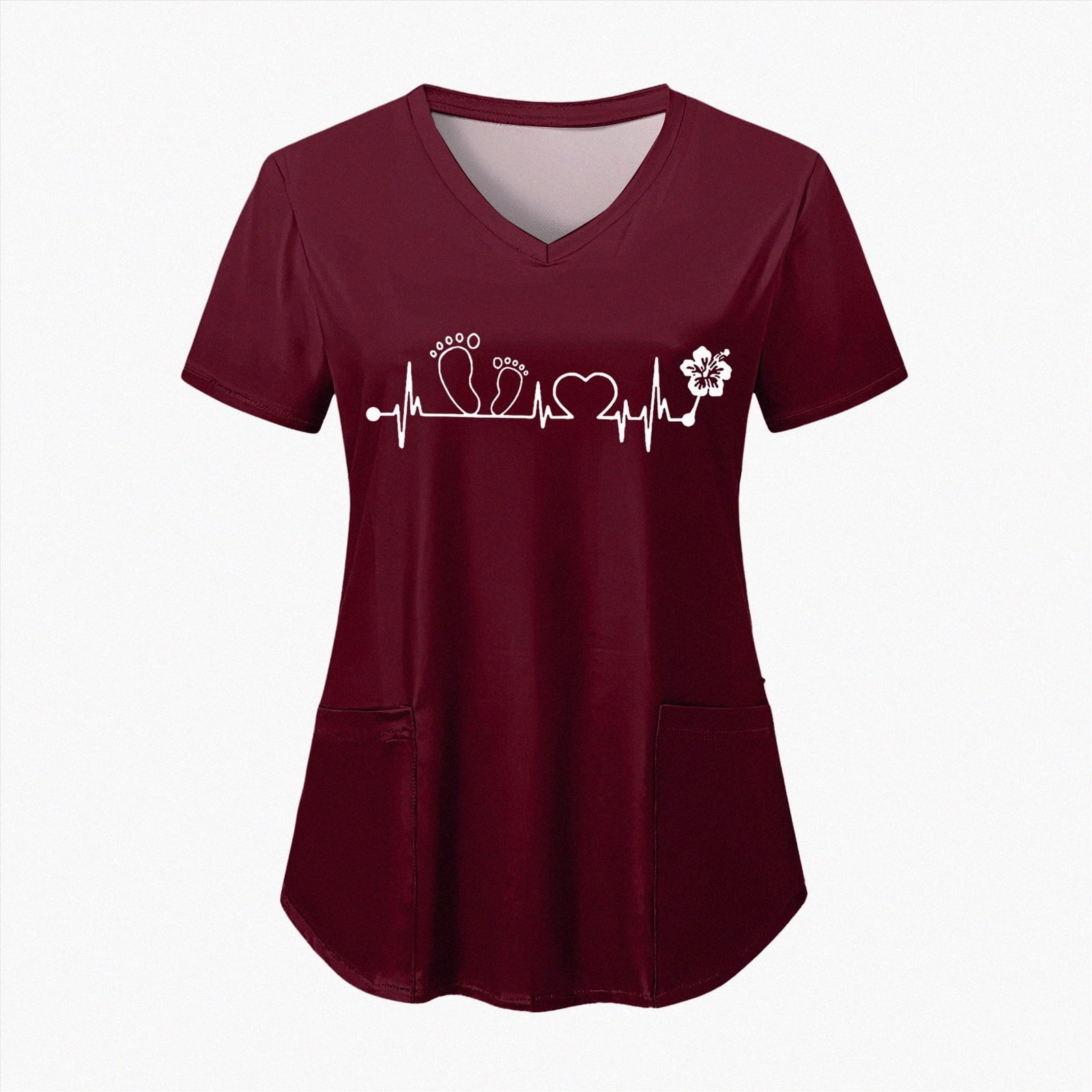 Ccpelsie Women's Spring Summer Tag-Free Ultra Soft Short Sleeve ...