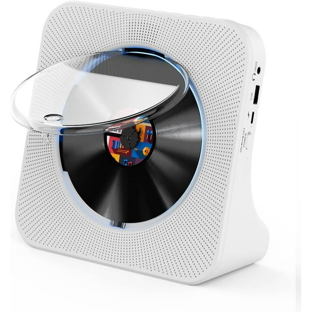 Cd Player Bluetooth Cd Player With Speaker Supports Remote Control ...