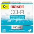 Cd-R Recordable Disc, 700 Mb/80 Min, 48x, Slim Jewel Case, Silver, 10 ...