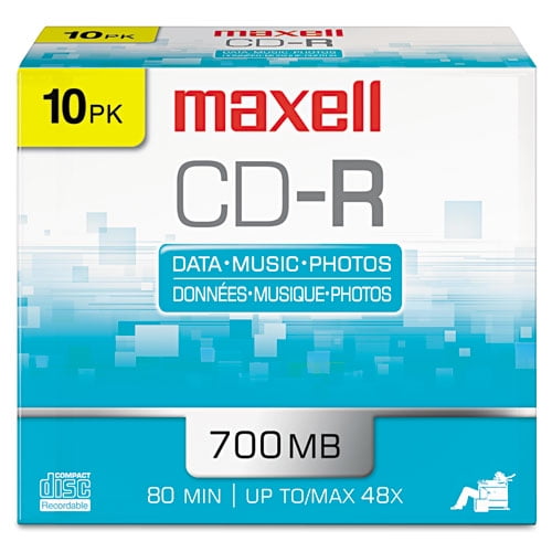 Blank CD-R Discs in Blank Media - Walmart.com