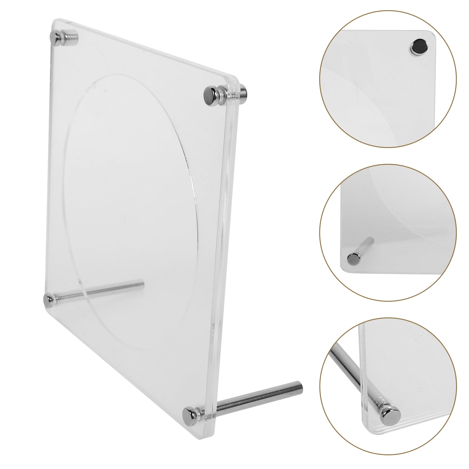 Amosfun Cd Stand Tower Acrylic Desktop CD Stand Rack 1Set - Walmart.com