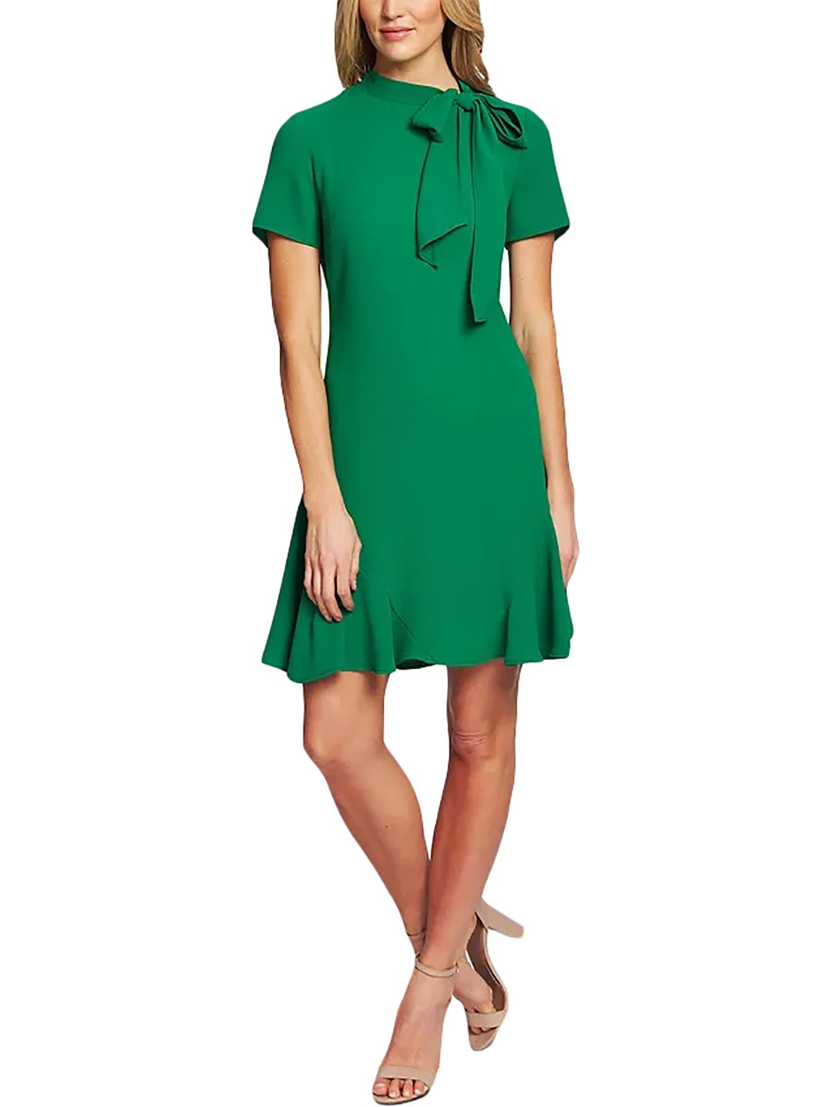CeCe Womens Ruffled Bow Cocktail And Party Dress - Walmart.com