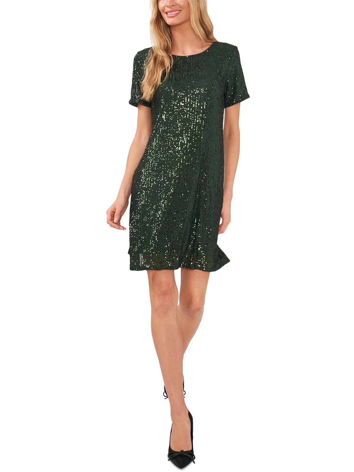 CeCe Womens Sequined Short Mini Dress - Walmart.com