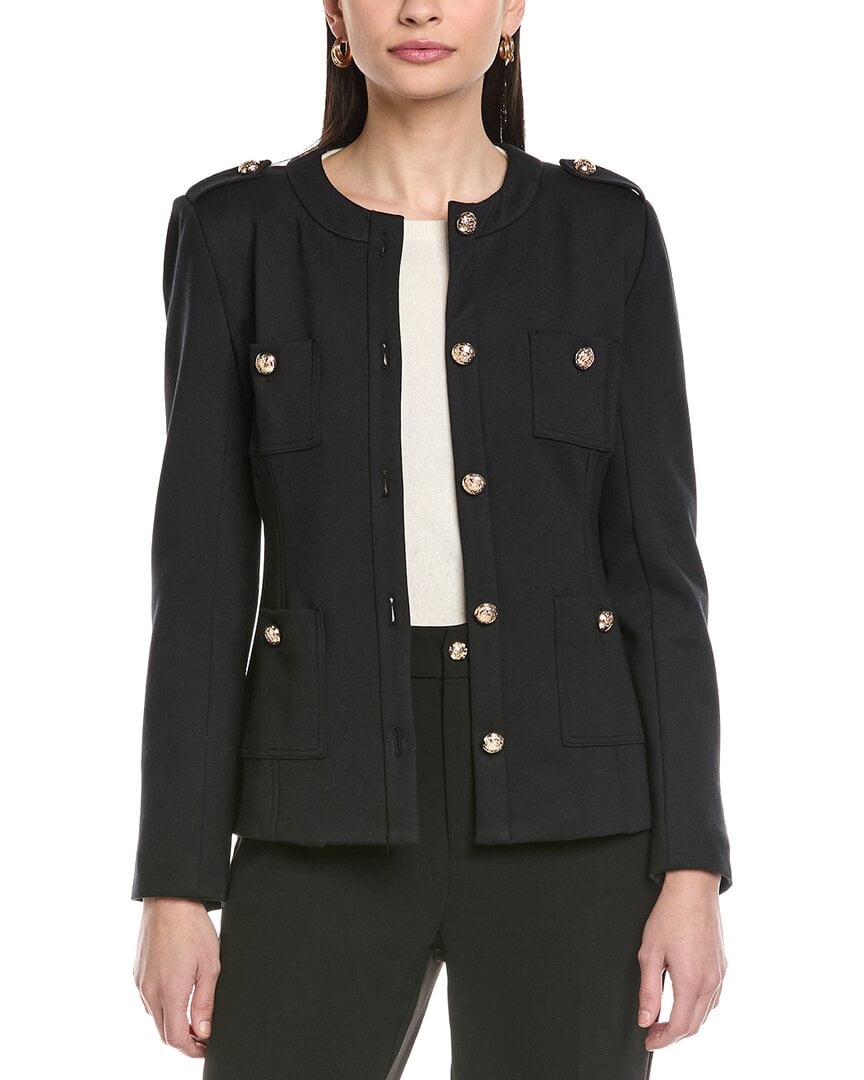 CeCe womens Cardigan Blazer, 8, Black - Walmart.com