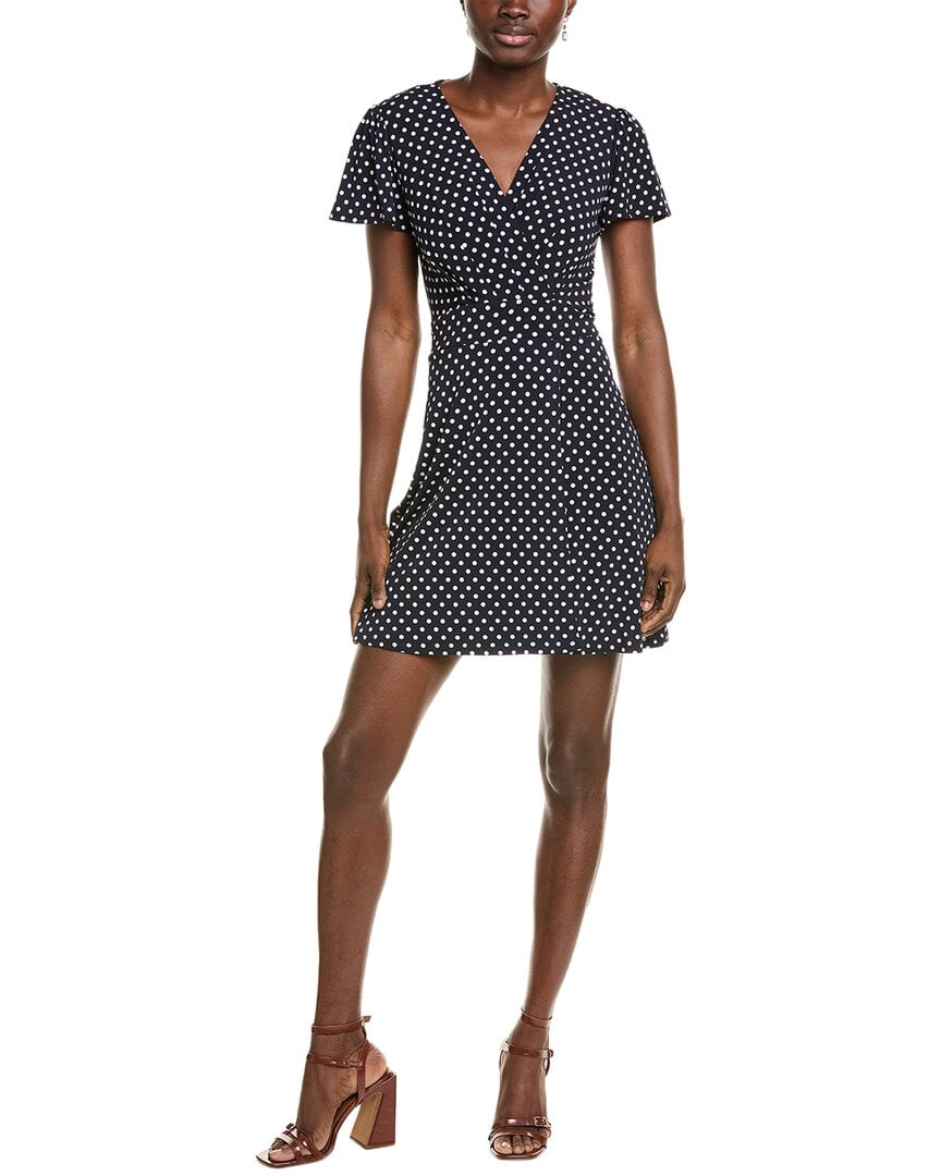 CeCe womens Flutter Sleeve Mini Dress, xs, Blue - Walmart.com