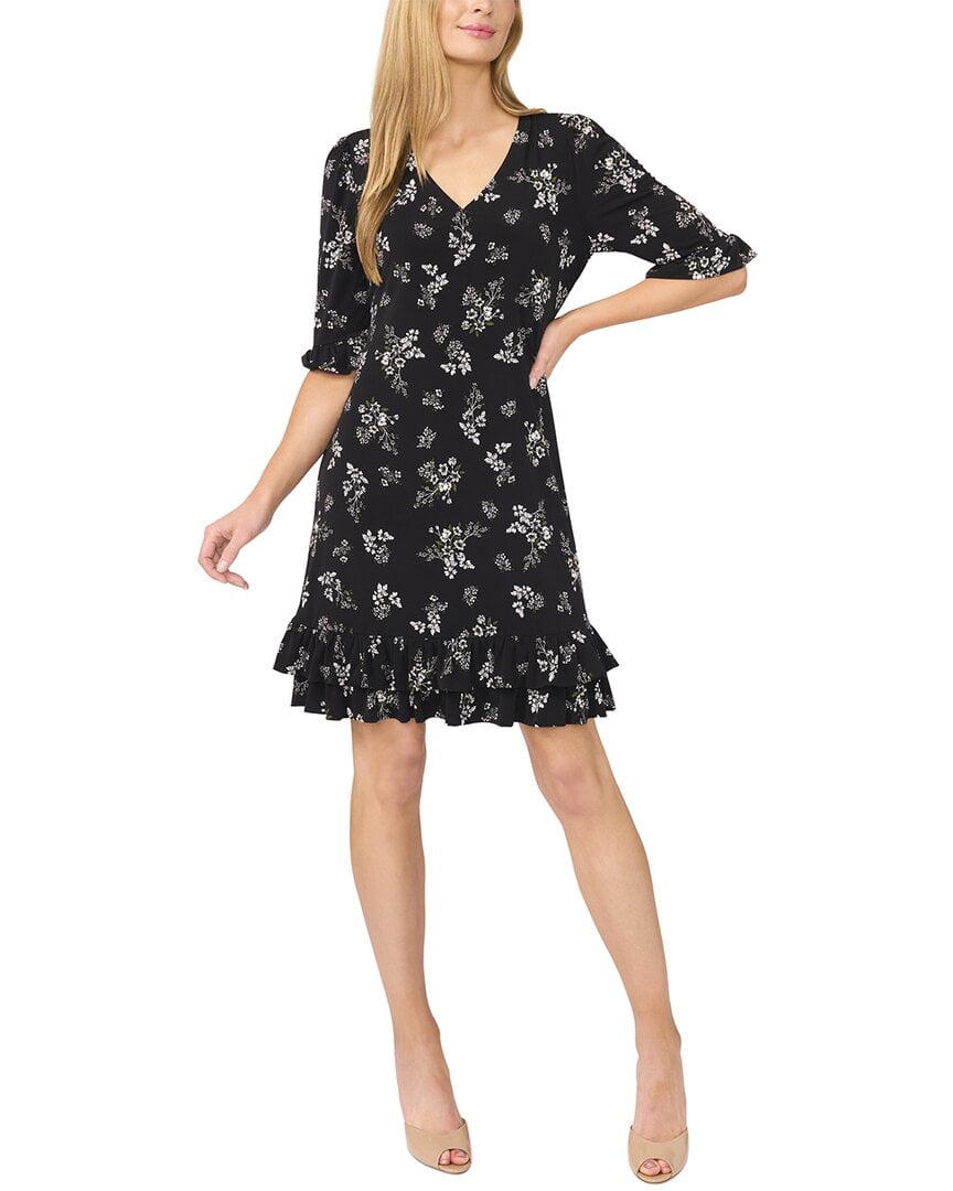CeCe womens Regular Fit Dress, l, Black - Walmart.com