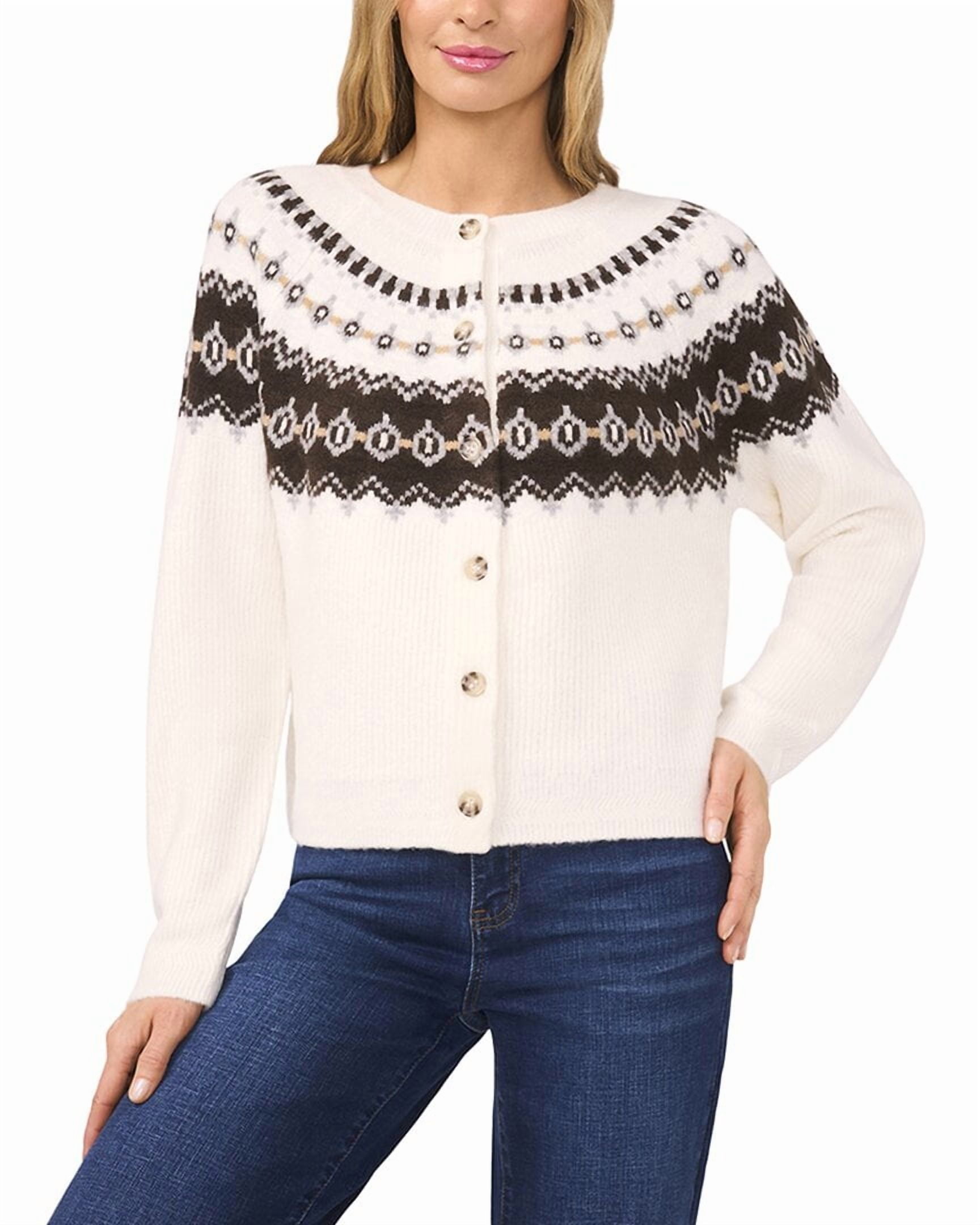 CeCe womens Sweater, m, White - Walmart.com