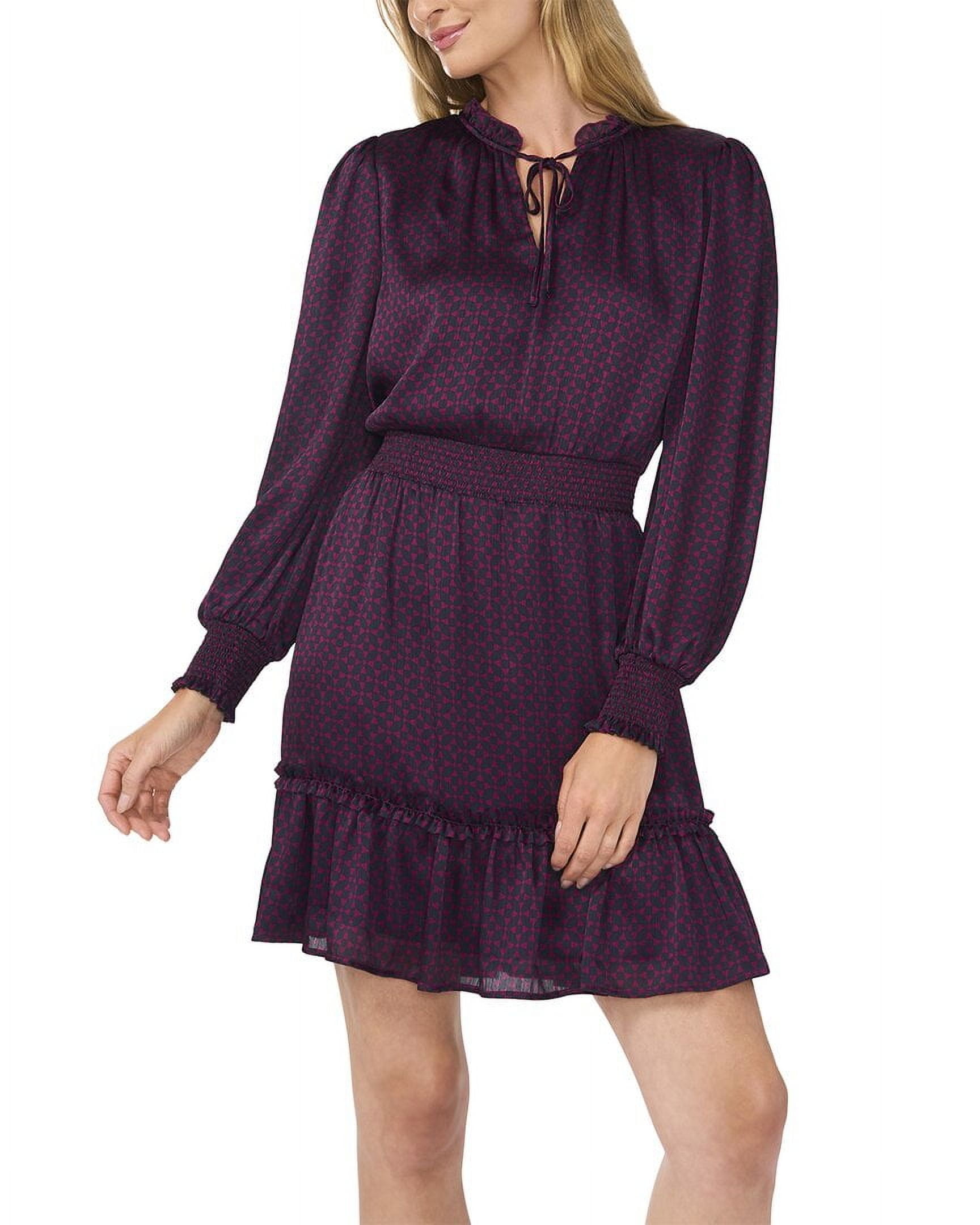 CeCe womens Tie-Neck Short Dress, xs - Walmart.com