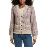 CeCe womens Tuck Stitch Cardigan, xs, Purple - Walmart.com