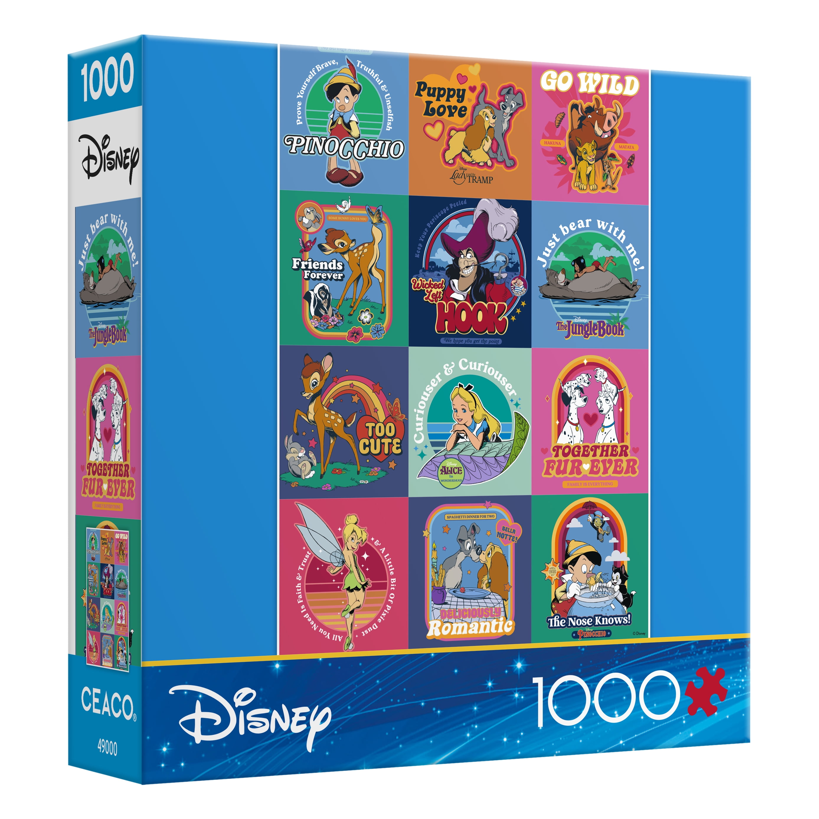 Ceaco 1000 Piece Storybook Squares Interlocking Jigsaw Puzzle - Walmart.com
