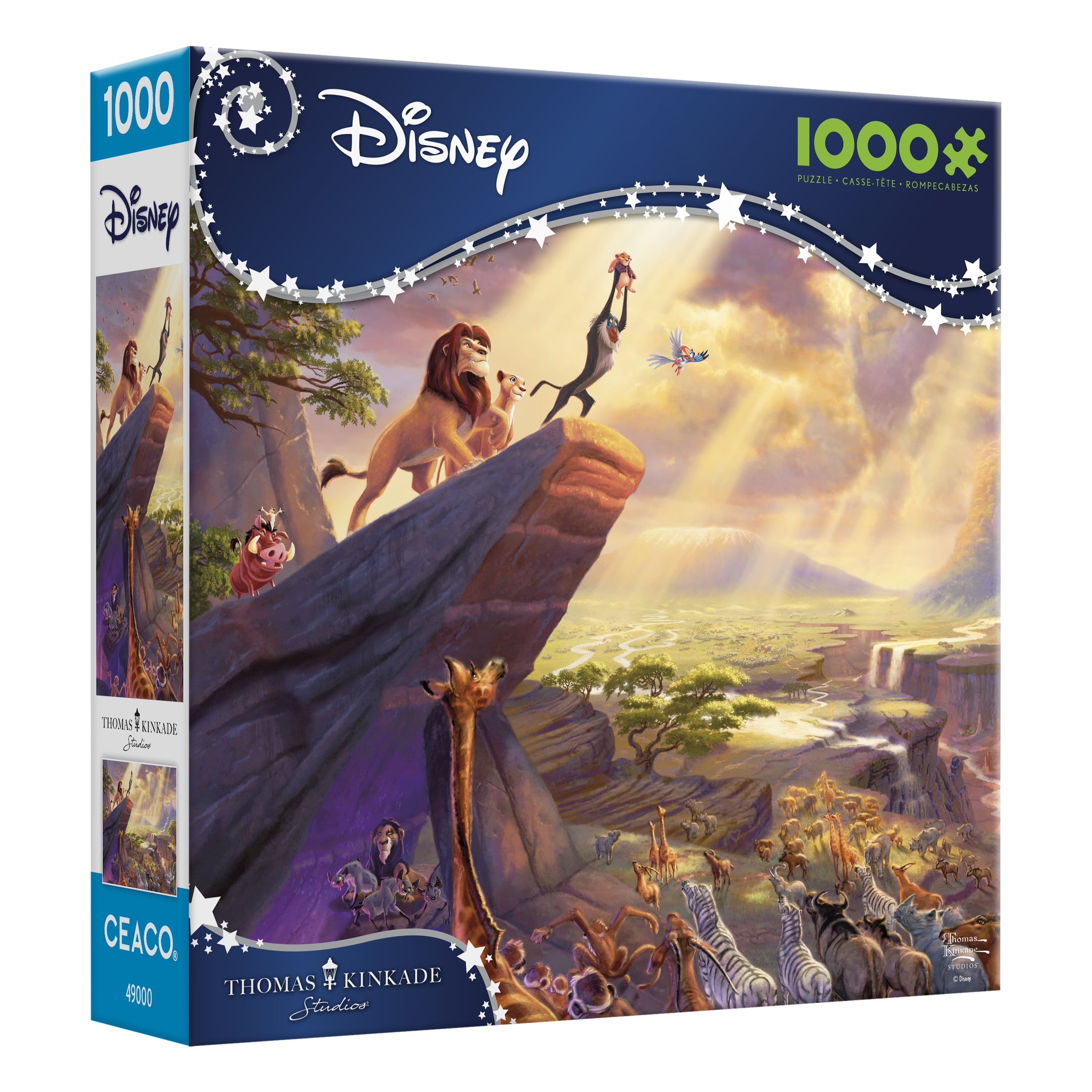 Ceaco 1000 Piece The Lion King Interlocking Jigsaw Puzzle - Walmart.com