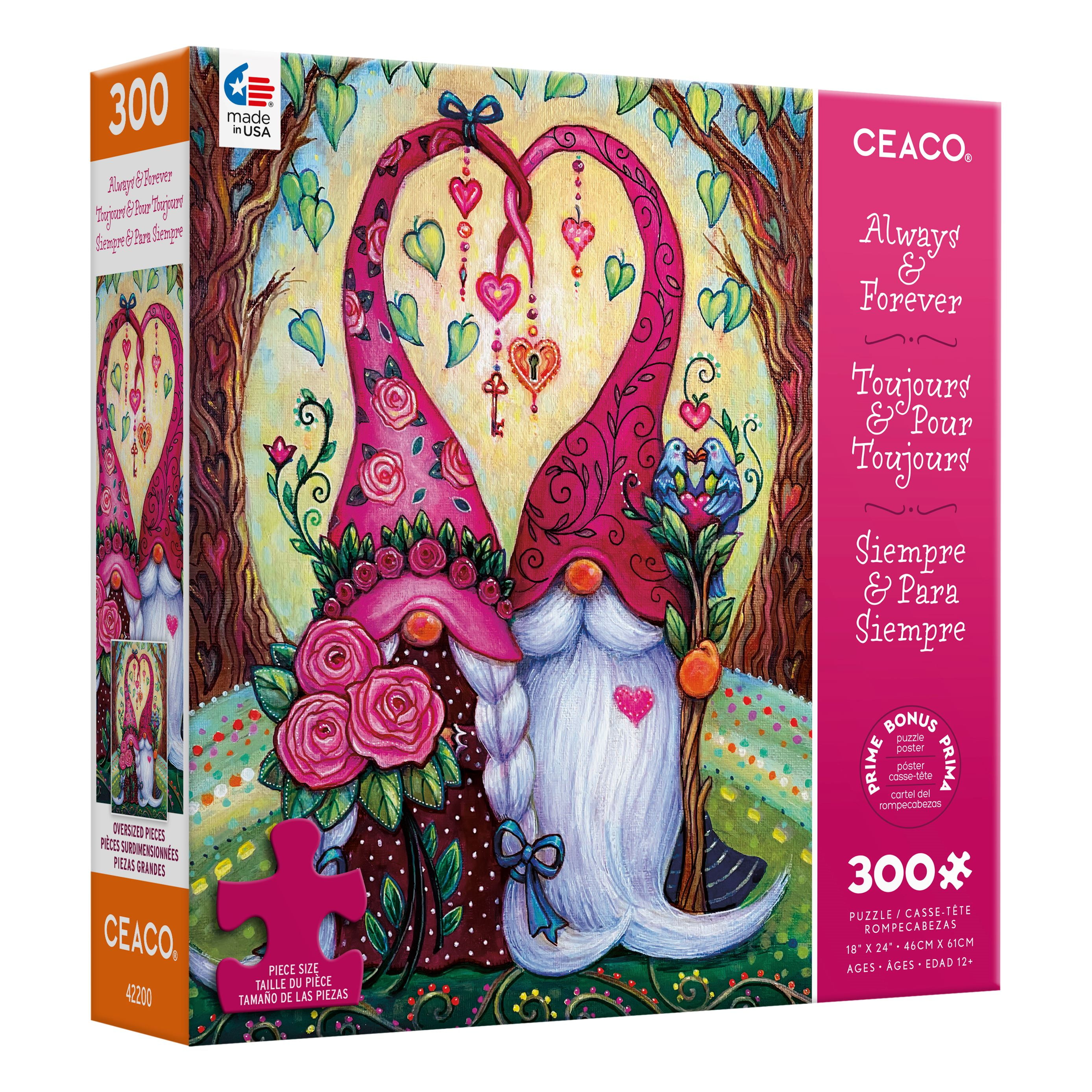 Ceaco 300 Piece Always and Forever Interlocking Jigsaw Puzzle - Walmart.com