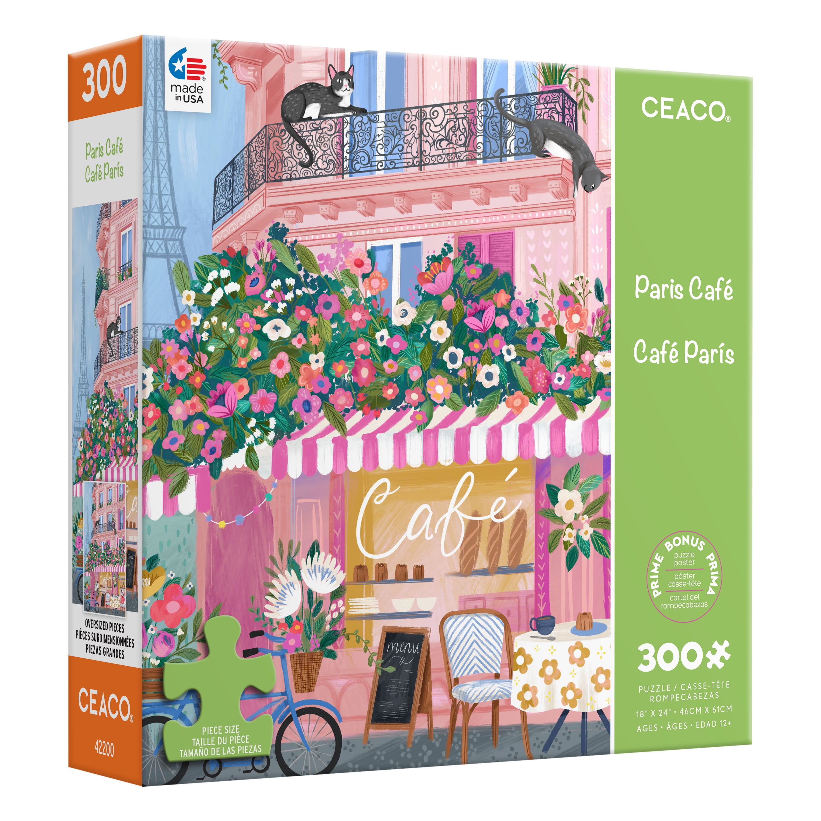 Ceaco 300 Piece Donald Duck 90th Collage Interlocking Jigsaw Puzzle ...