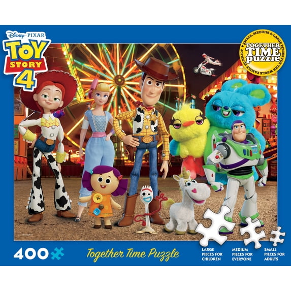 Ceaco 400-Piece Together Time Disney Pixar Toy Story 4 Interlocking ...