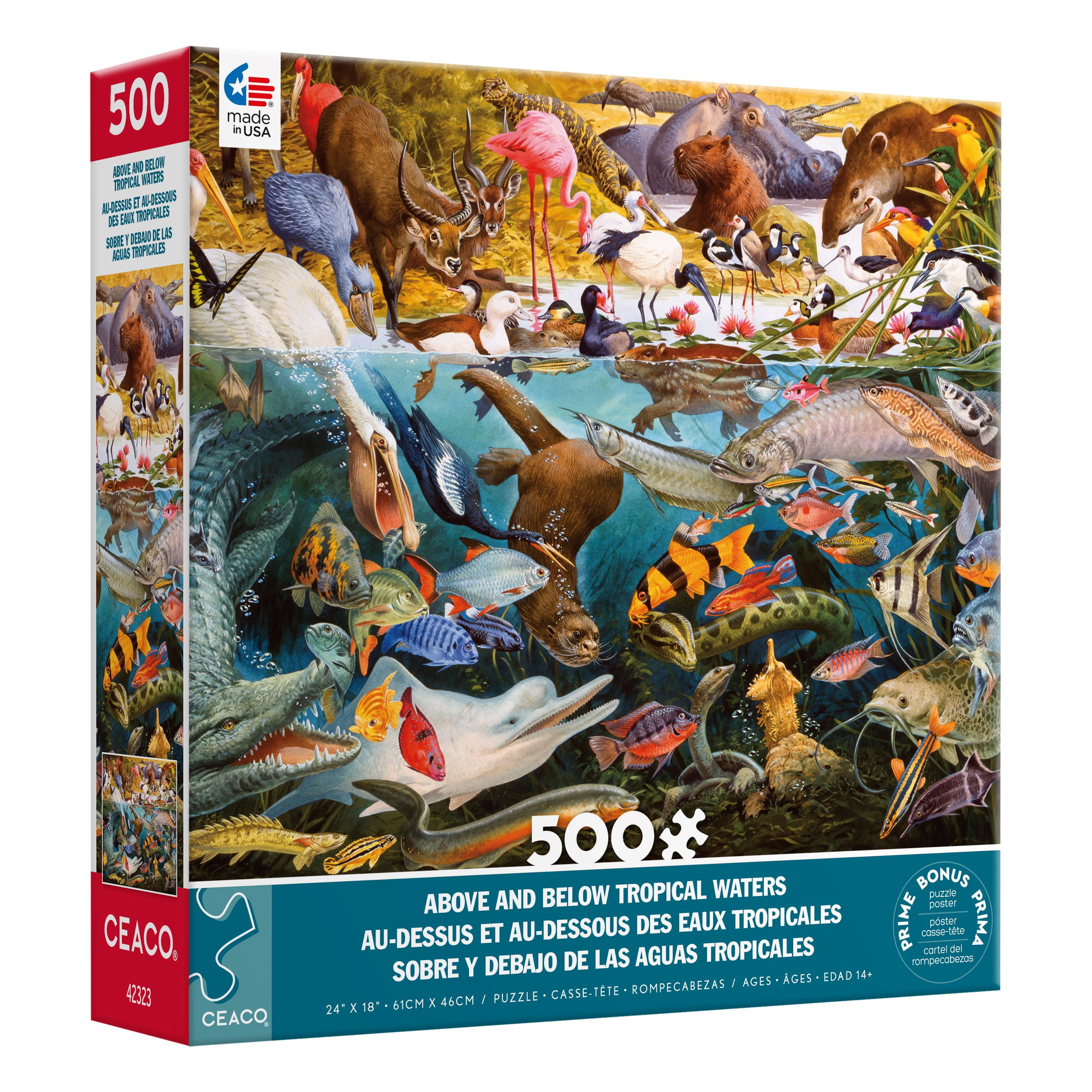 Ceaco 500 Piece Above and Below: Tropical Waters (John Francis ...