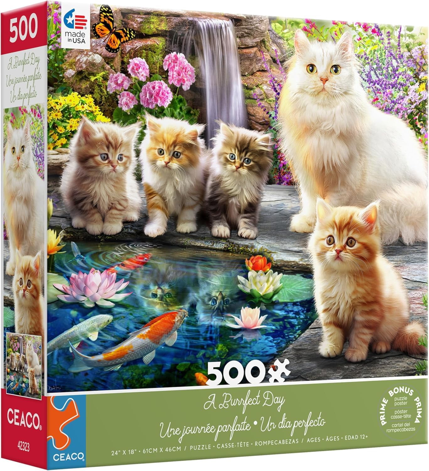 Ceaco - A Purrfect RRF12 Day - 500 Piece Jigsaw Puzzle - Walmart.com