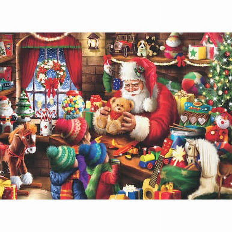 Ceaco® At Santa's Workshop Jigsaw Puzzle - Walmart Business Supplies