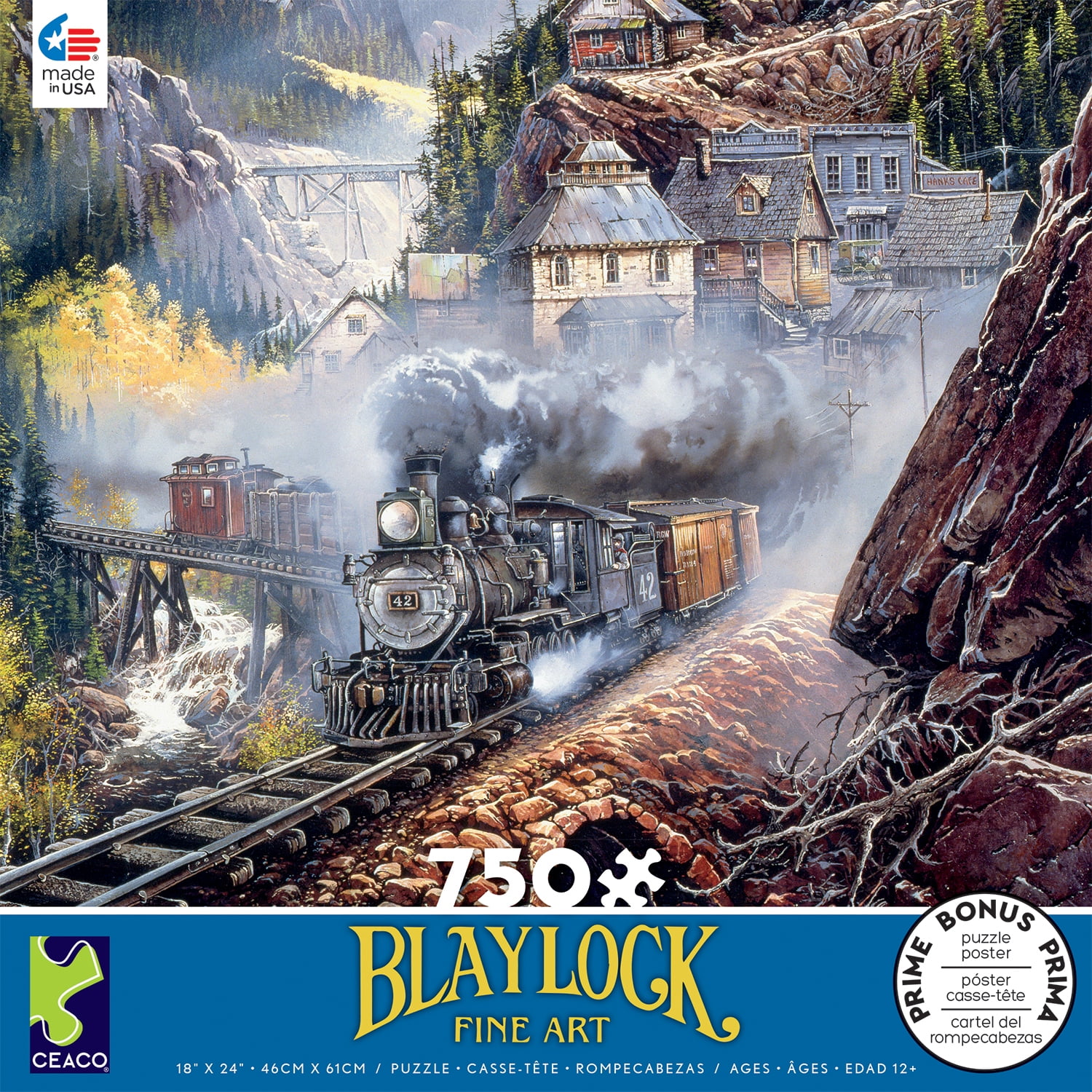 Ceaco - Blaylock - Silver Bell Run Puzzle - 750 Piece - Walmart.com