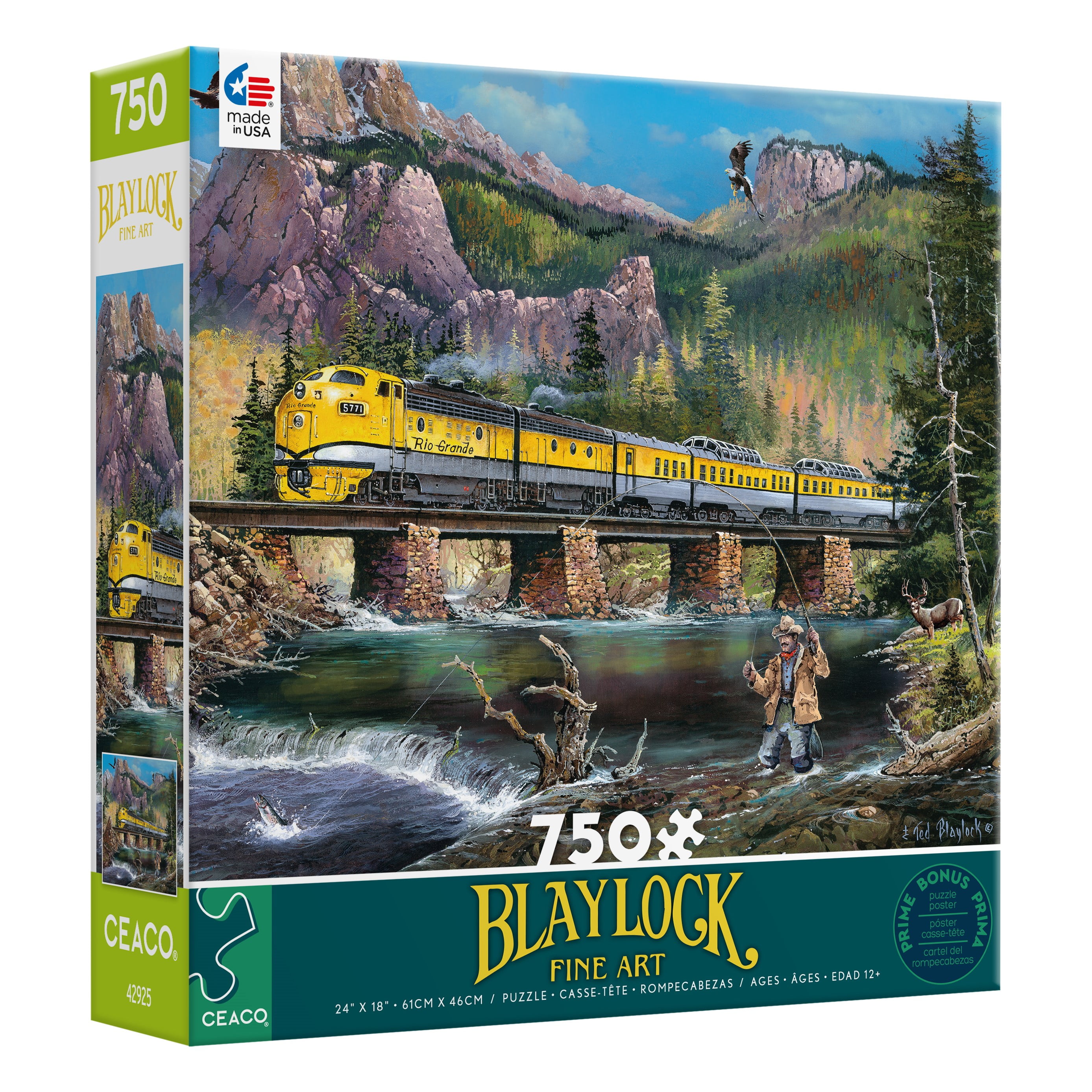 Ceaco - Blaylock - Western Bound - 750pc Piece Interlocking Jigsaw ...