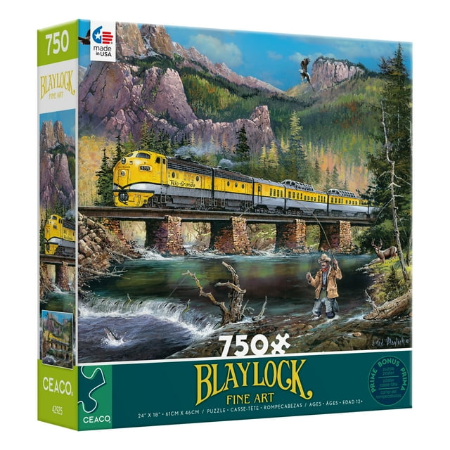 Ceaco - Blaylock - Western Bound - 750pc Piece Interlocking Jigsaw ...
