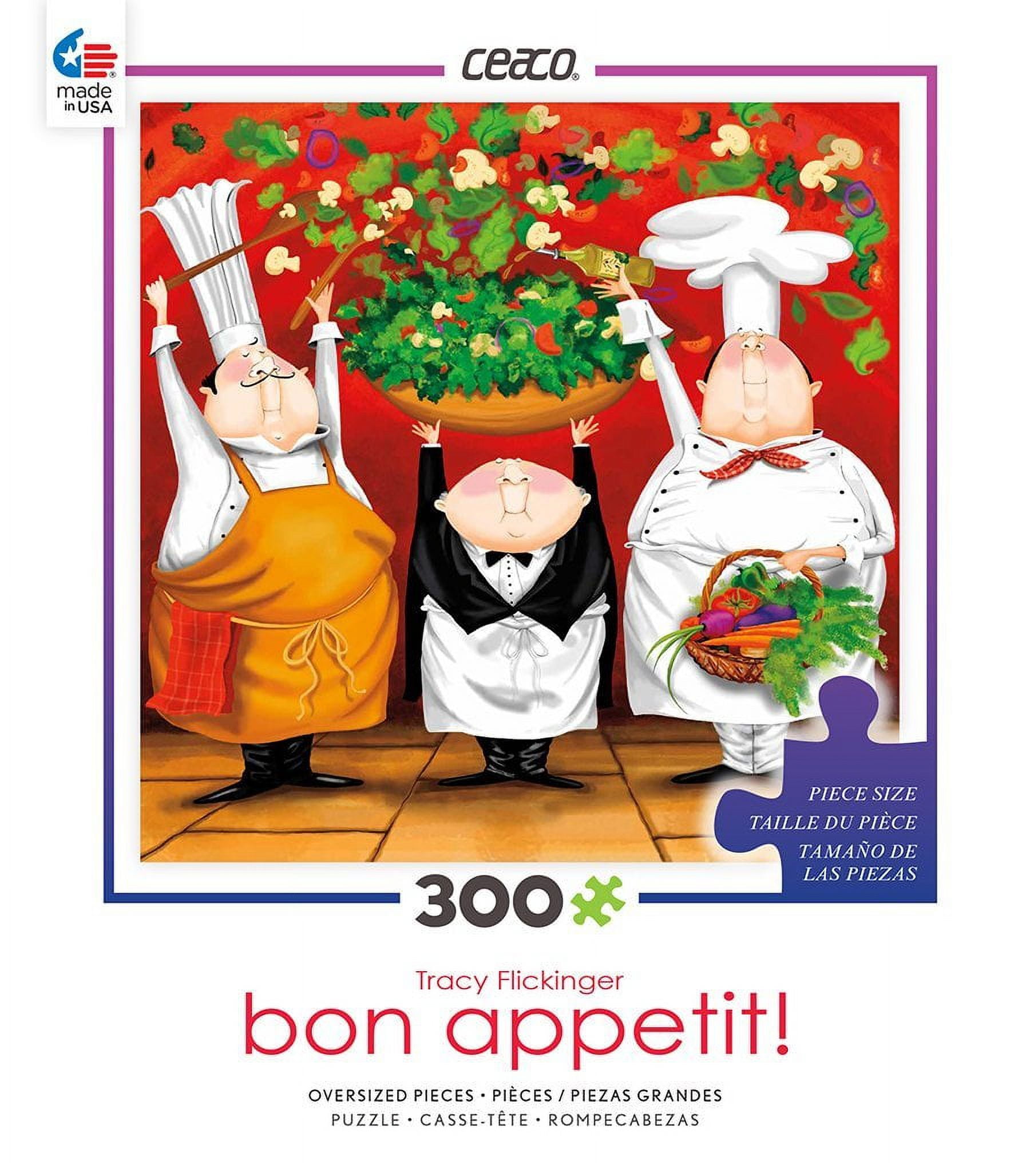Ceaco Bon Appetit Summer Salad Puzzle, 300 Piece - Walmart.com