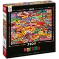 Ceaco Collage Puzzle 550 Pieces Candy Wrappers Logos for Adults and ...
