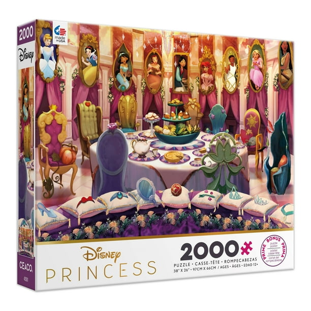 Ceaco - Disney - Princess Academy - 2000 Piece Interlocking Jigsaw ...