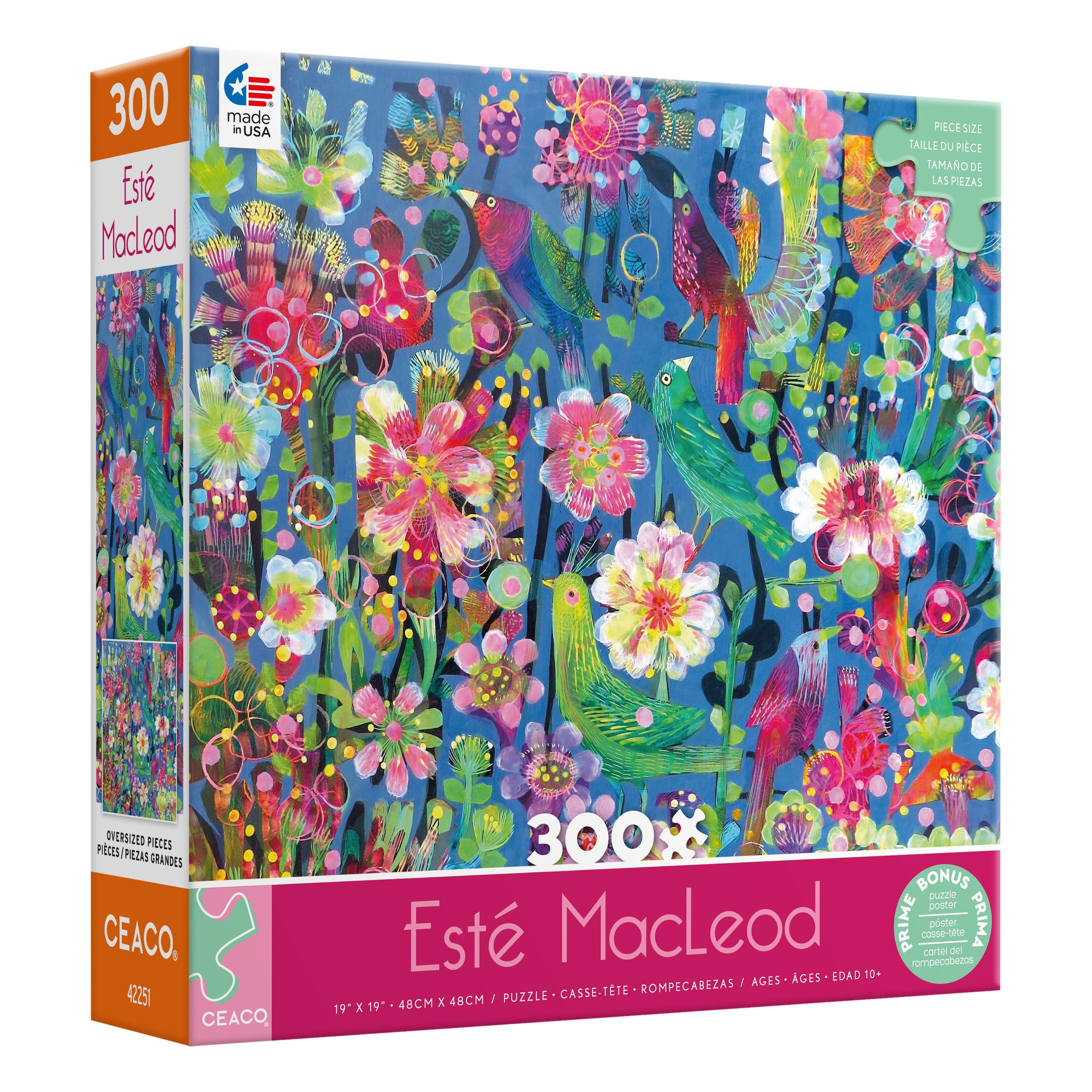 Ceaco - Este Macleod - Summer Joy - 300 Piece Interlocking Jigsaw ...