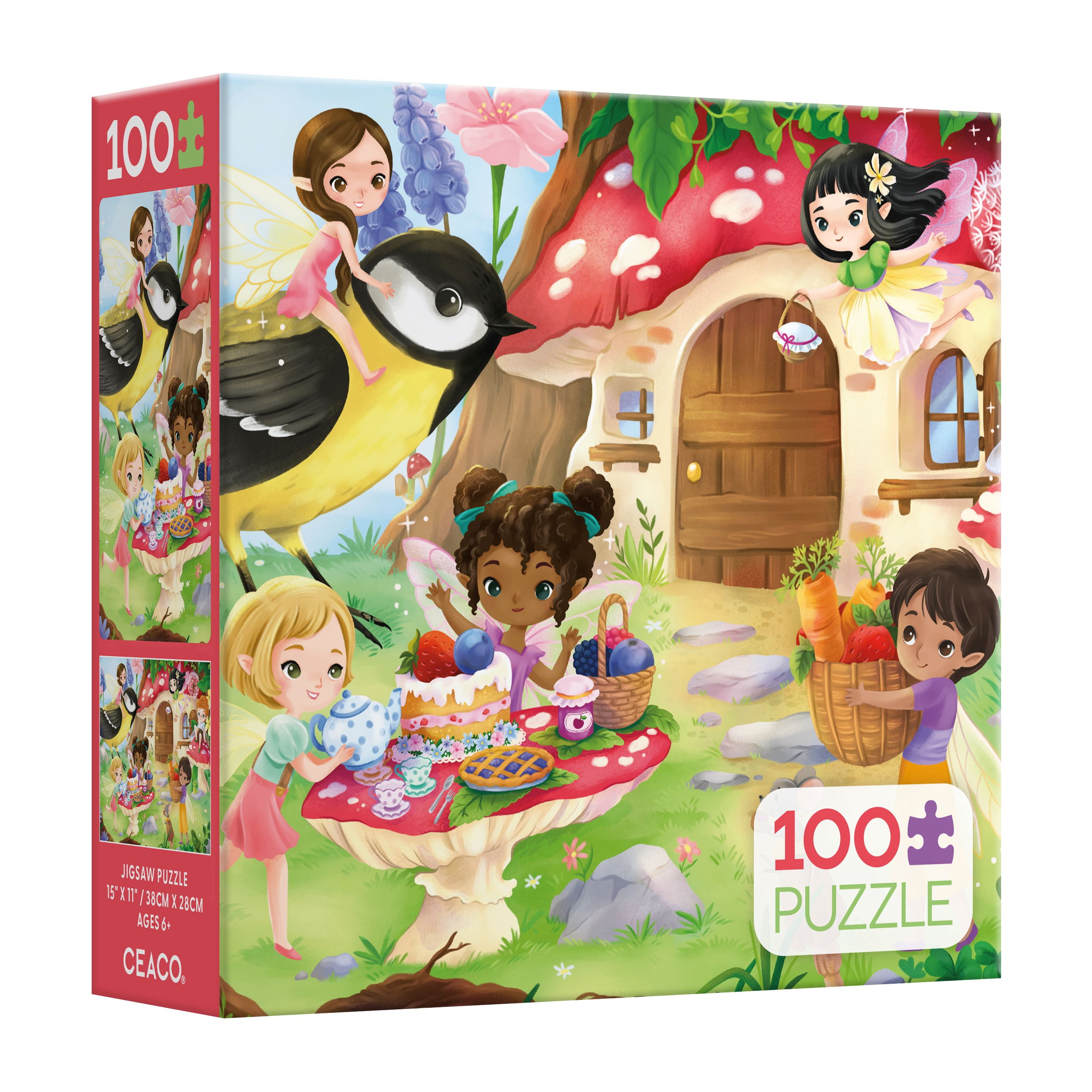 Ceaco Fairyland 100 Piece Interlocking Jigsaw Puzzle - Walmart.com