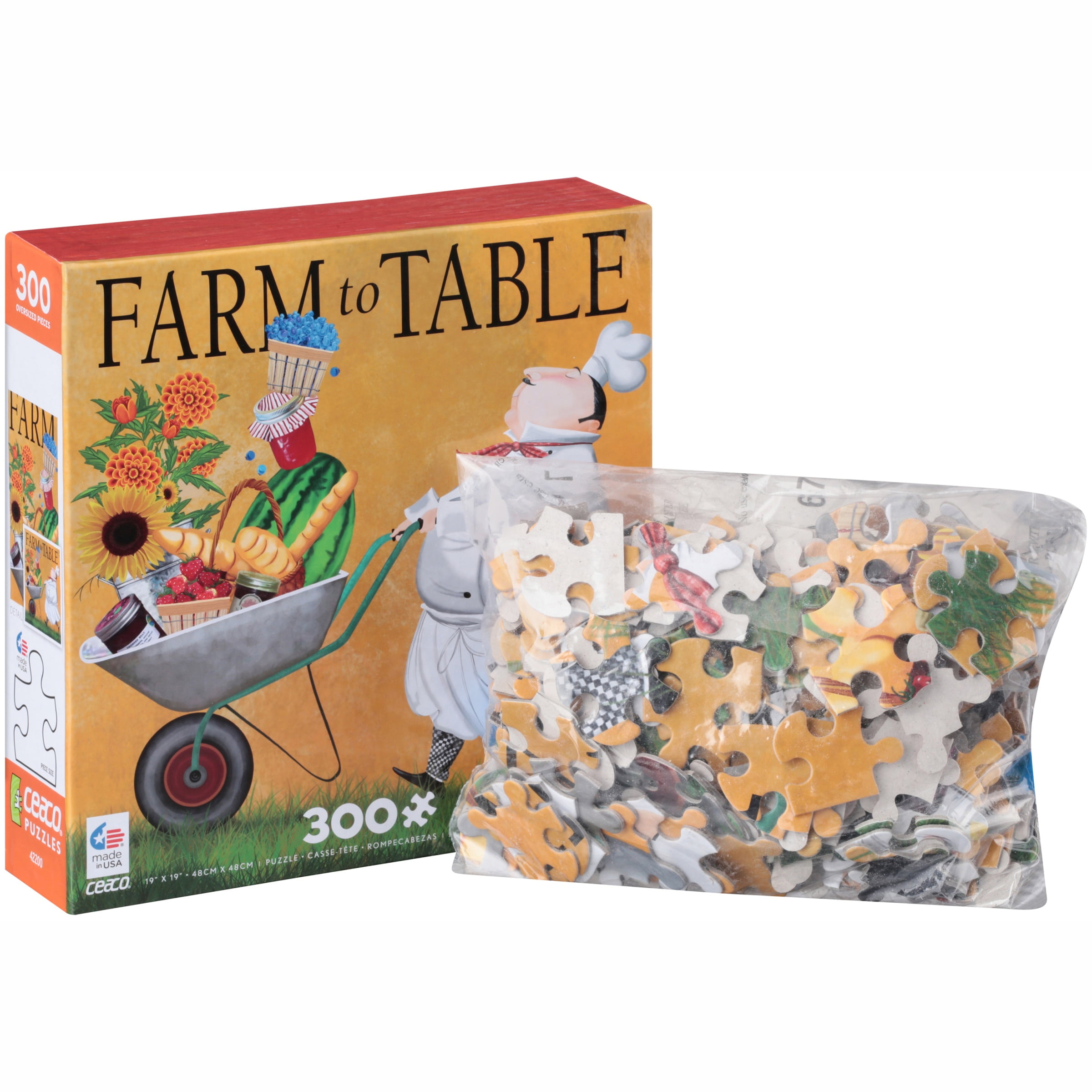 Ceaco® Farm to Table 300 piece Puzzle - Walmart.com