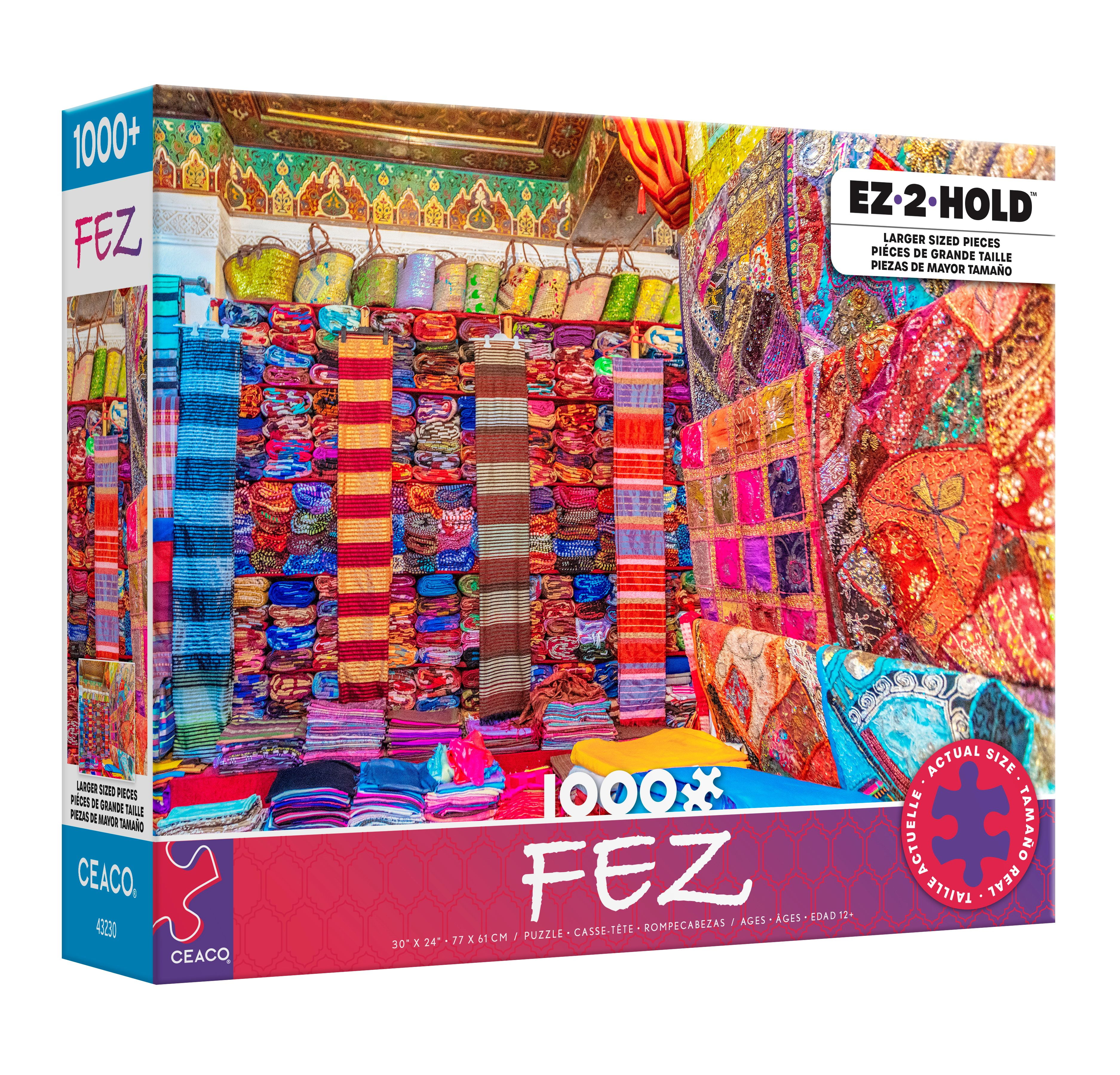 Ceaco Fez (David Stern) 1000 Piece Interlocking Jigsaw Puzzle - Walmart.com