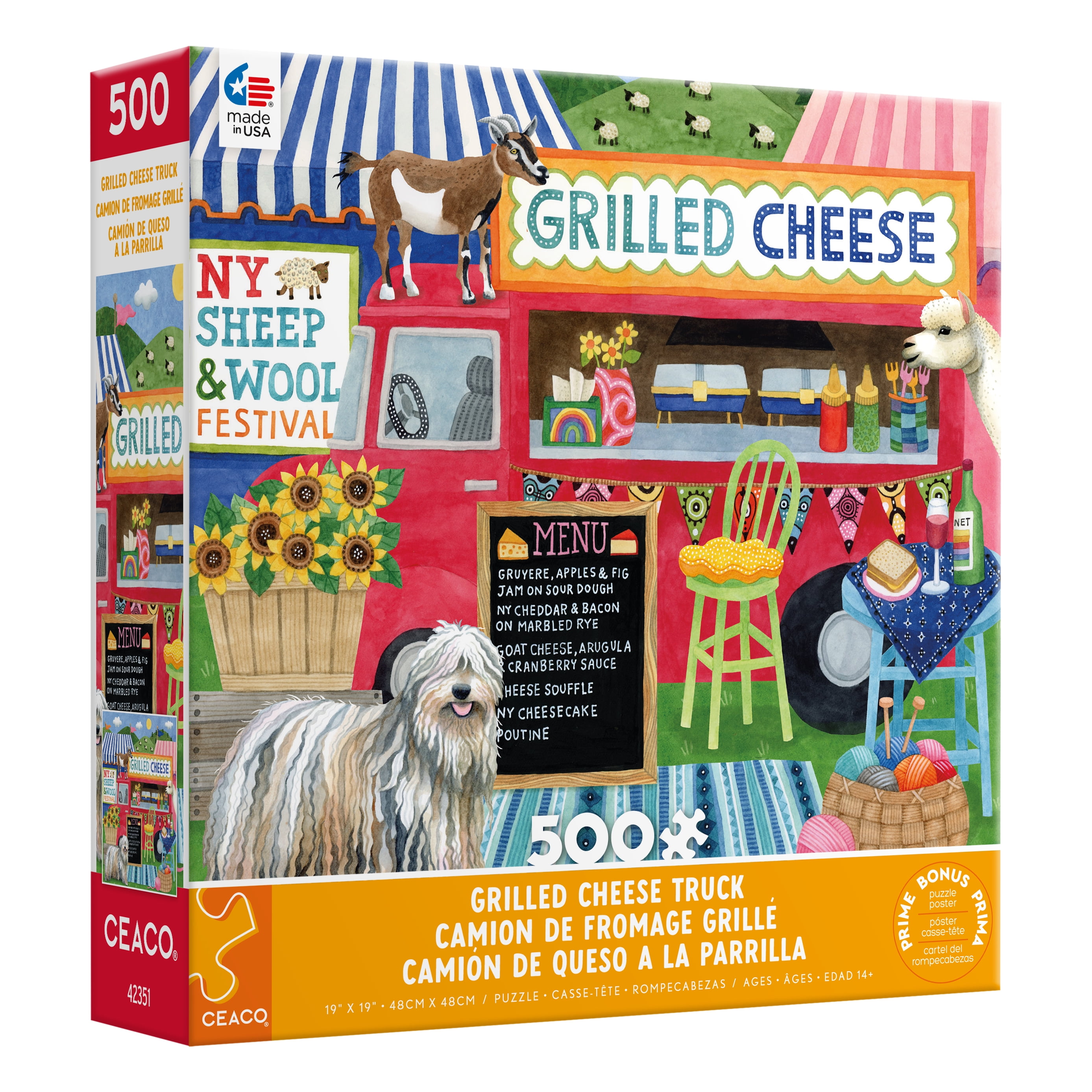 Ceaco Grilled Cheese Truck (Stephanie Peterson Jones) 500 Piece ...