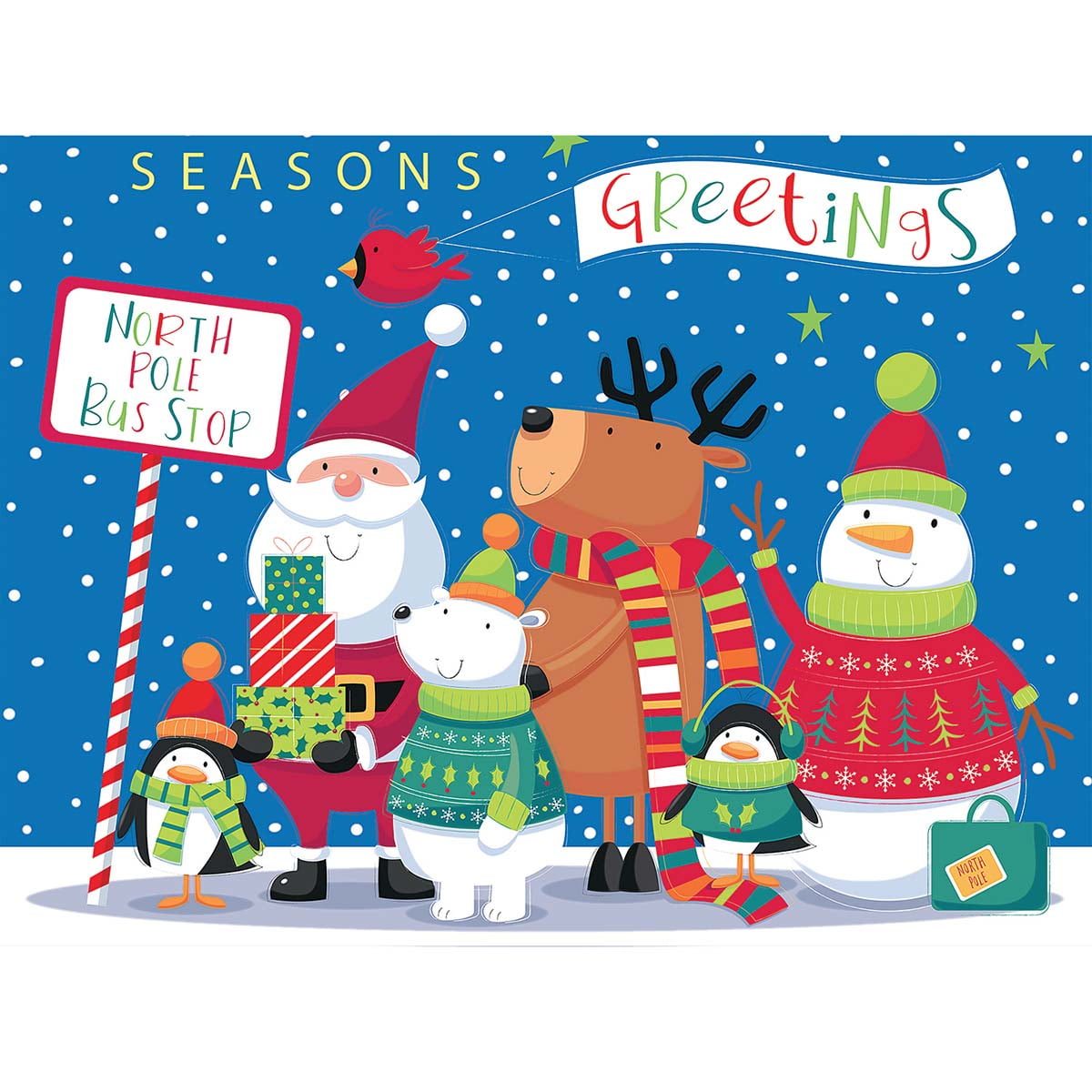 Ceaco® Holiday Bus Stop Jigsaw Puzzle - Walmart.com